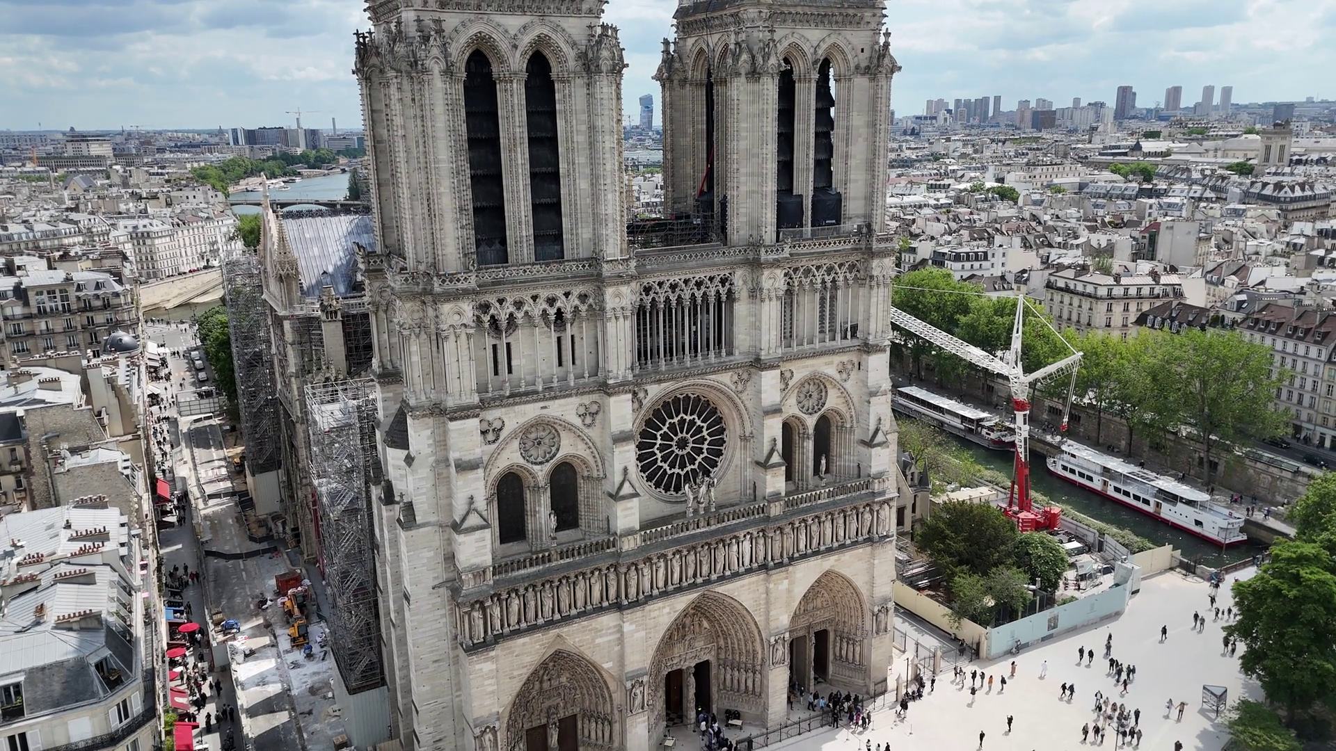 Paris France Island France - 5172025 - Notre Stock Footage SBV ...
