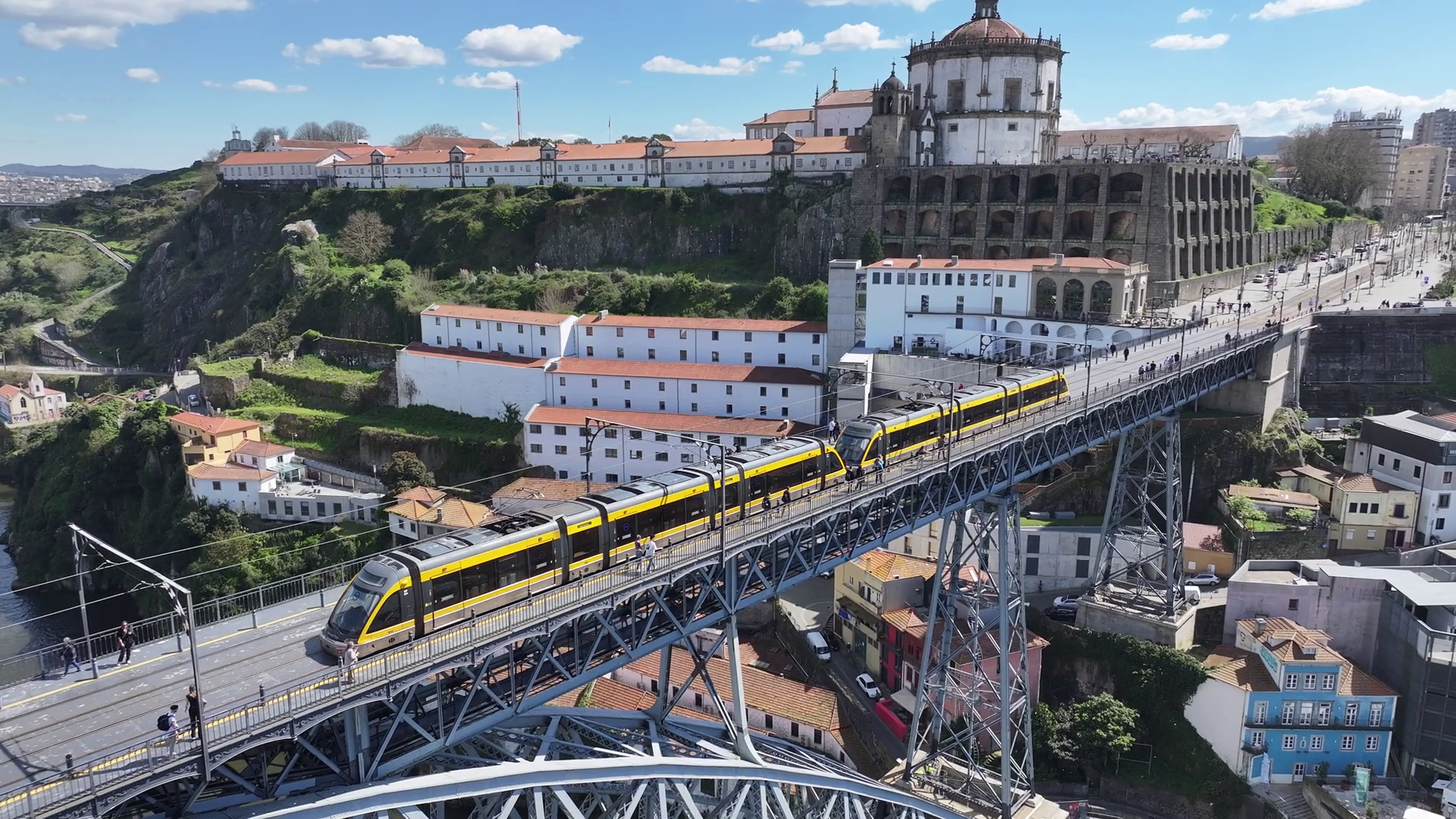 Porto Portugal - 5172025 - Luis I Bridge At Stock Footage SBV-352168538 ...