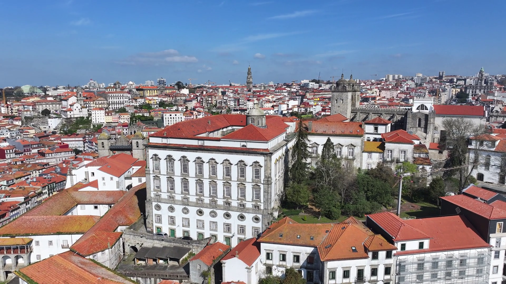 Porto Skyline At Porto In Porto District Stock Footage SBV-351956329 ...
