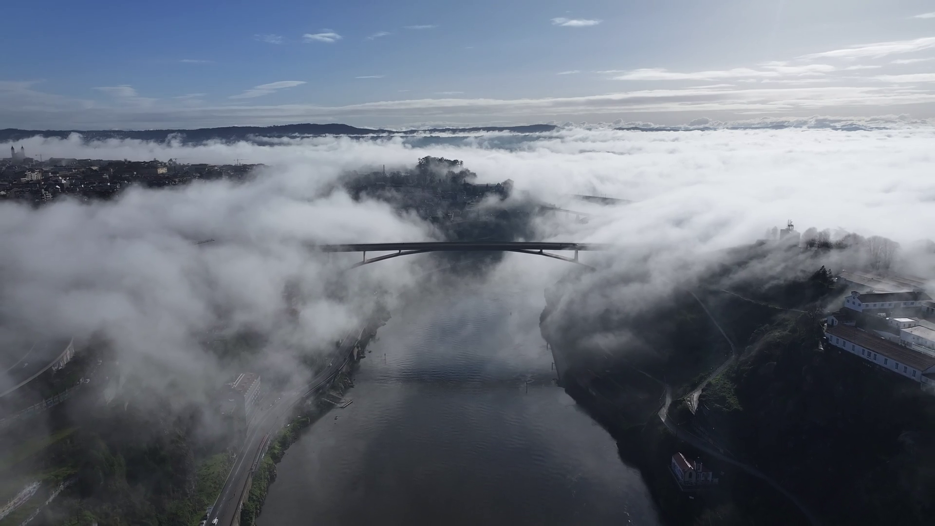 Porto Skyline At Porto District Of Porto Stock Footage SBV-351952874 ...