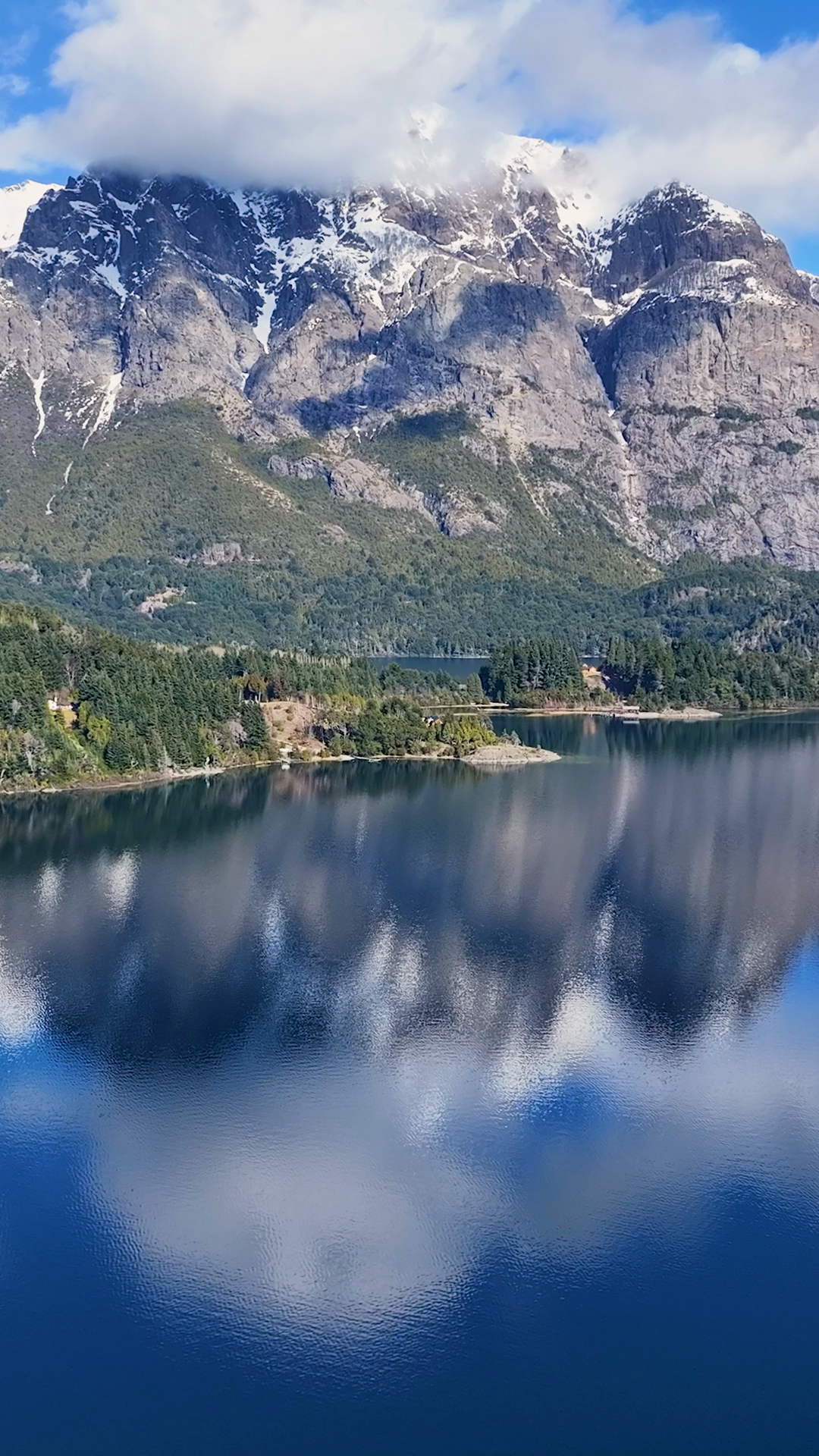 Bariloche Landscape At San Carlos De Stock Footage SBV-353036481 ...