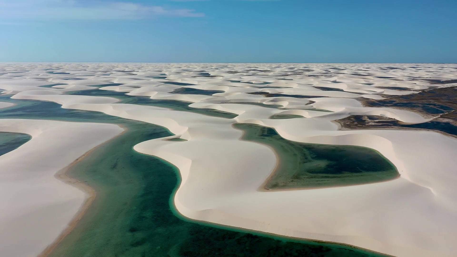 Lencois Maranhenses Brazil Tropical Scenery Stock Footage SBV-347723341 ...