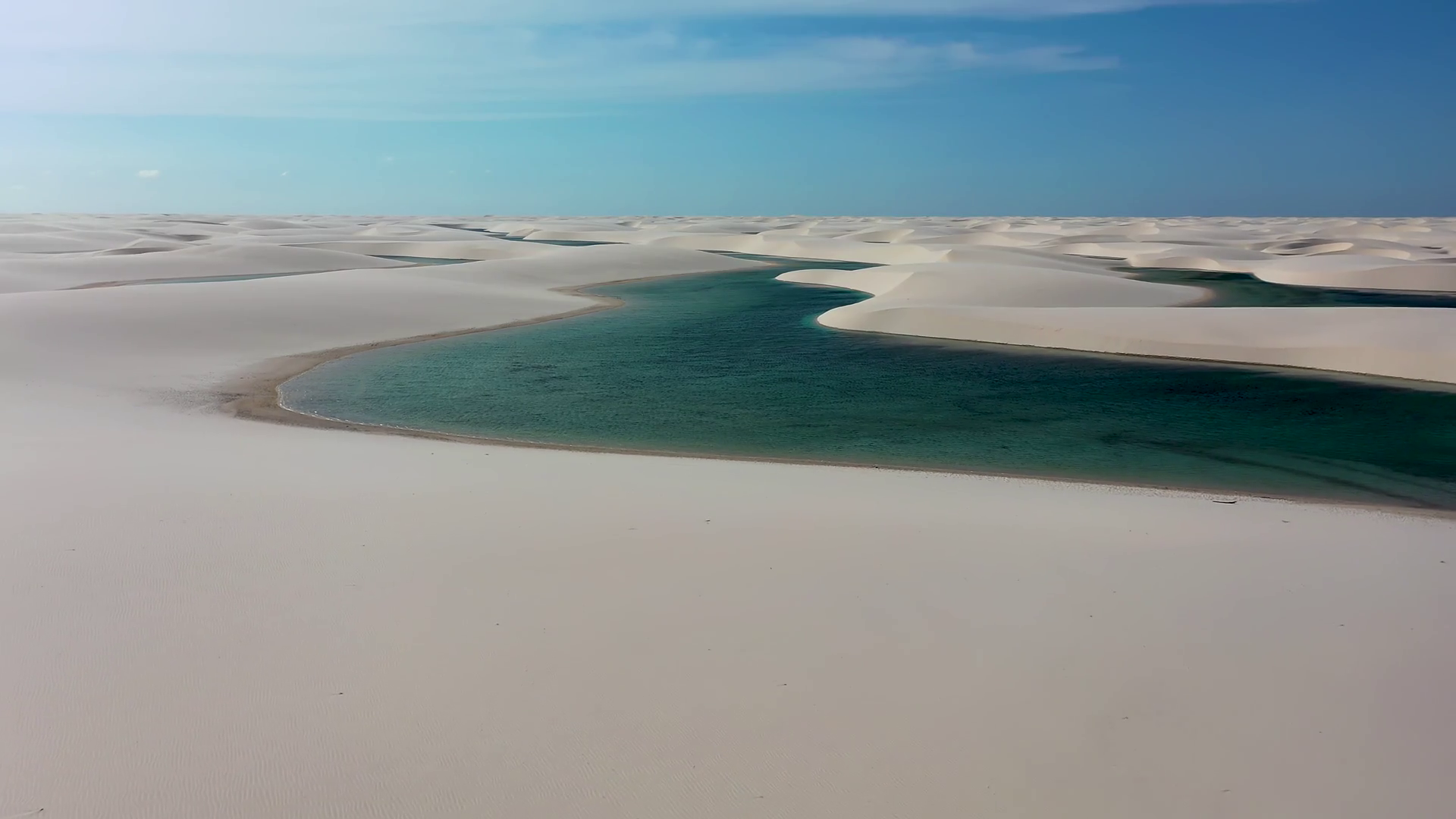 Sand Dunes Rain Water Lagoons At Northeast Stock Footage SBV-347724609 ...