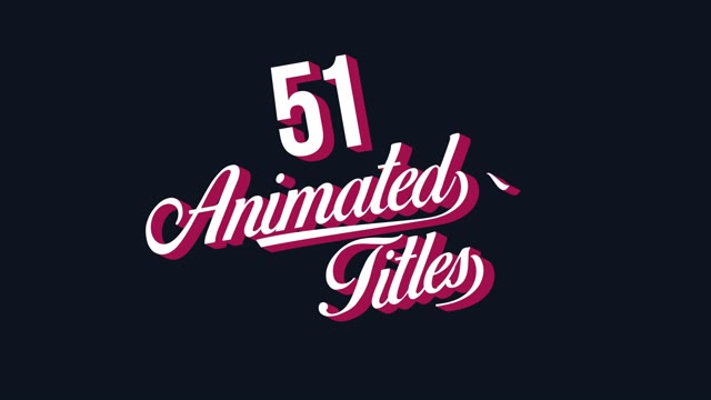 Titles Logo Templates Royalty-Free - Storyblocks