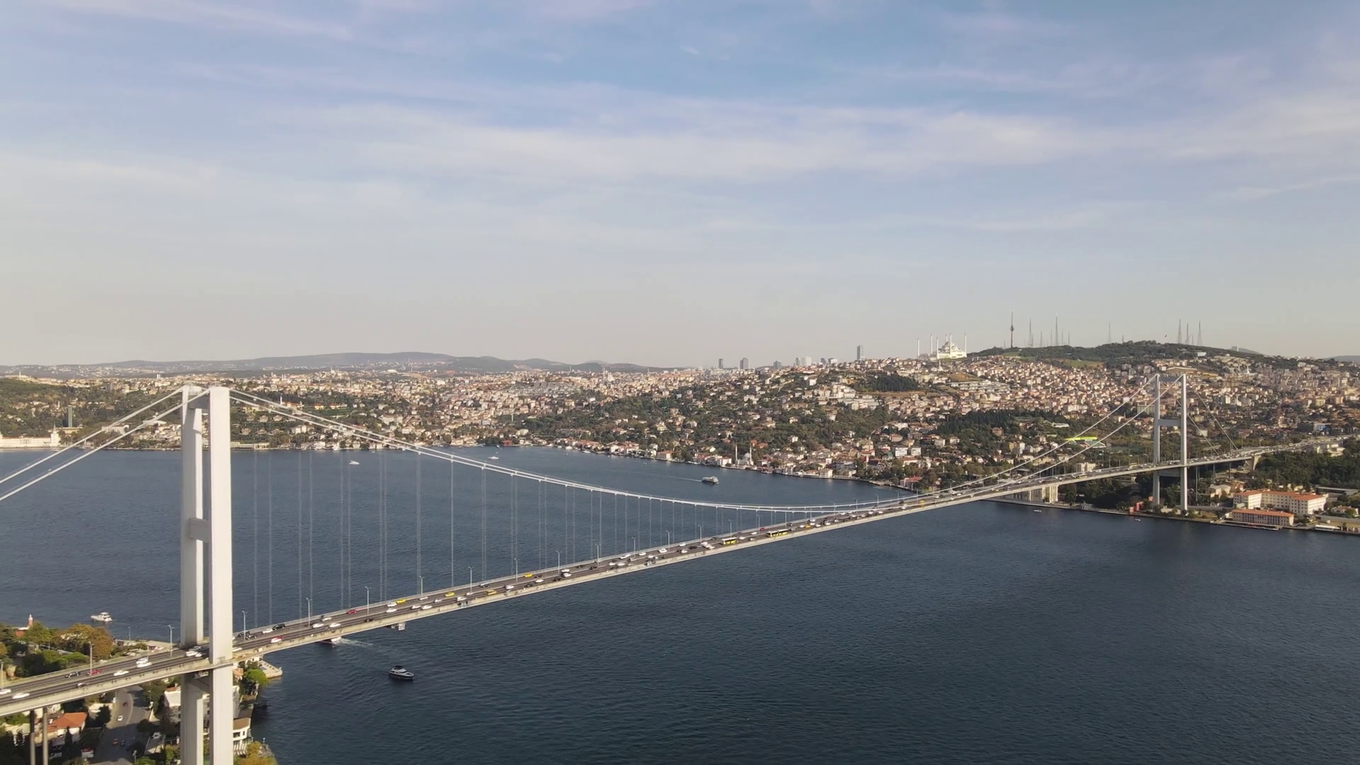 Bosphorus Bridge 15 July Martyrs Bridge From Stock Footage SBV ...