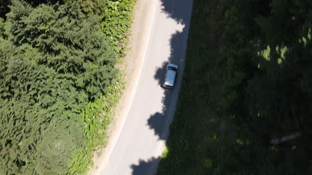Drone Rolling Rings Car Stock Footage: Royalty-Free Video Clips ...