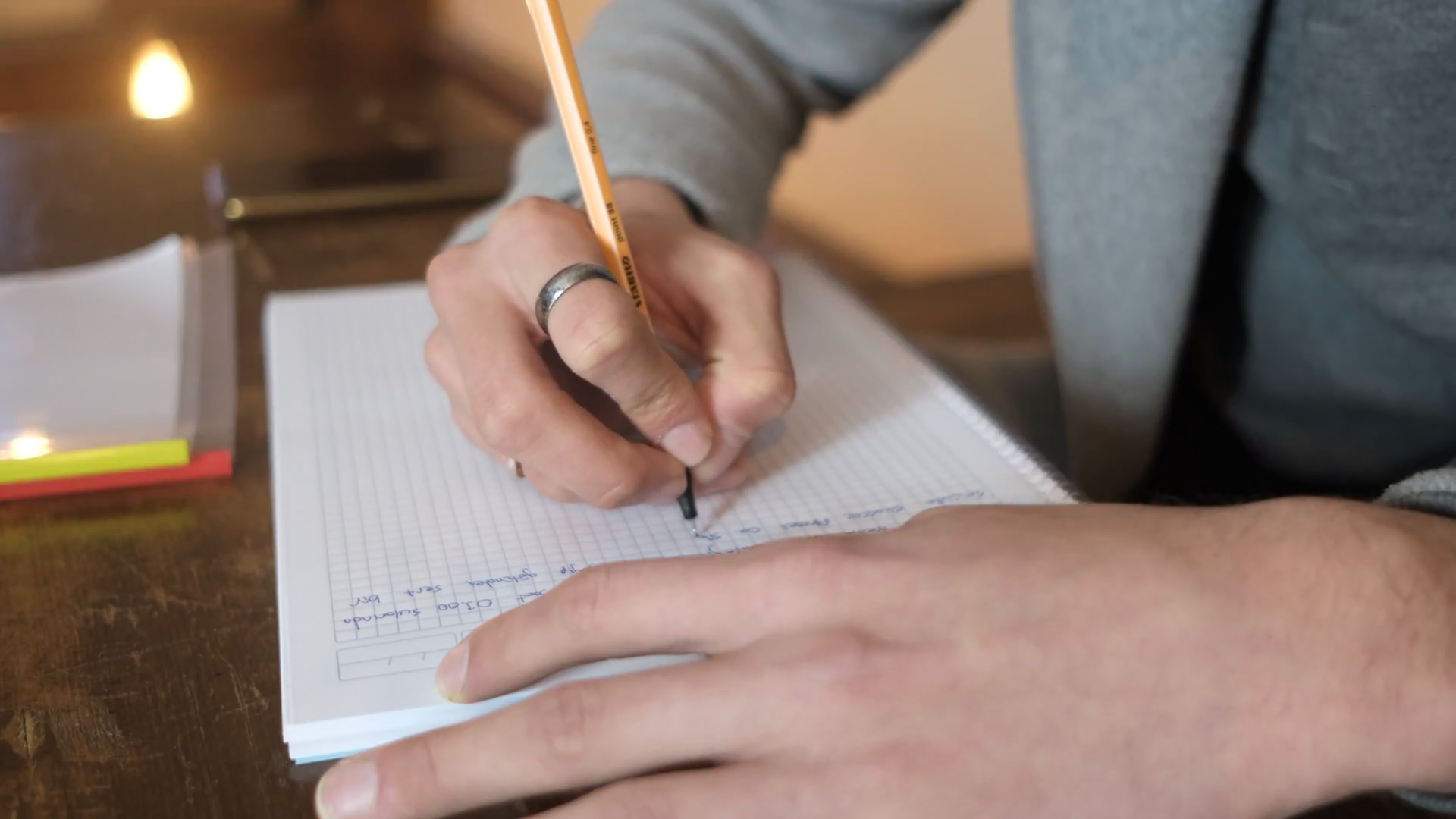 Young Person Studying Expressing Thoughts Stock Footage SBV-347644332 ...