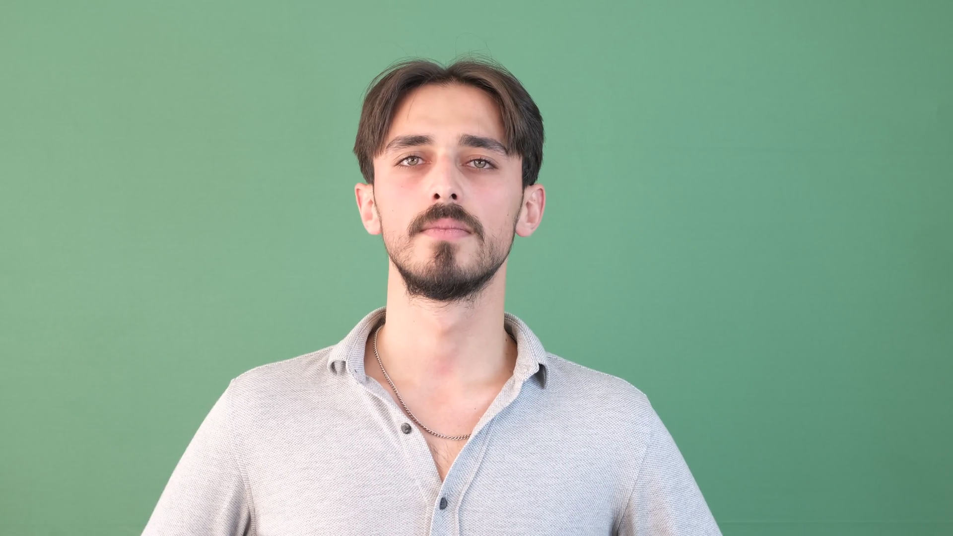 A Very Upset Young Bearded Caucasian Man Stock Footage SBV-347641940 ...