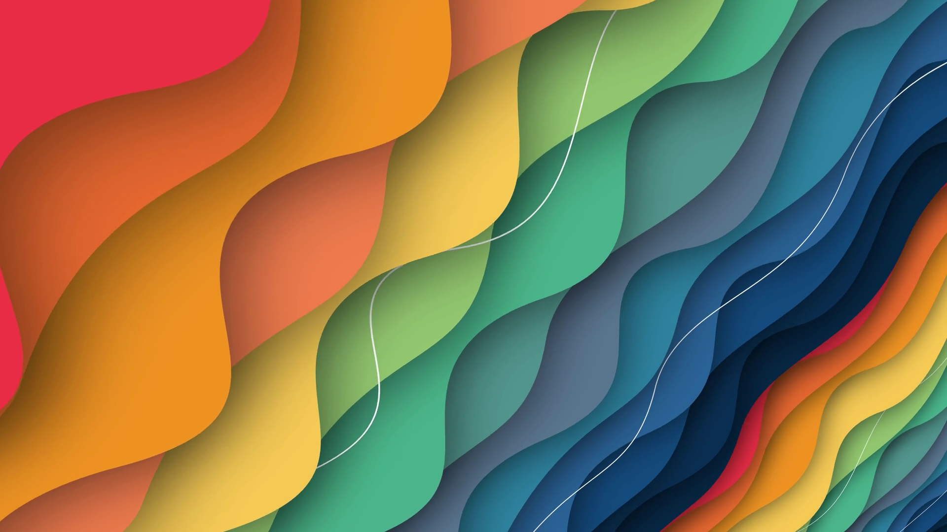 Colorful Abstract Animated Background Modern Stock Motion Graphics SBV ...