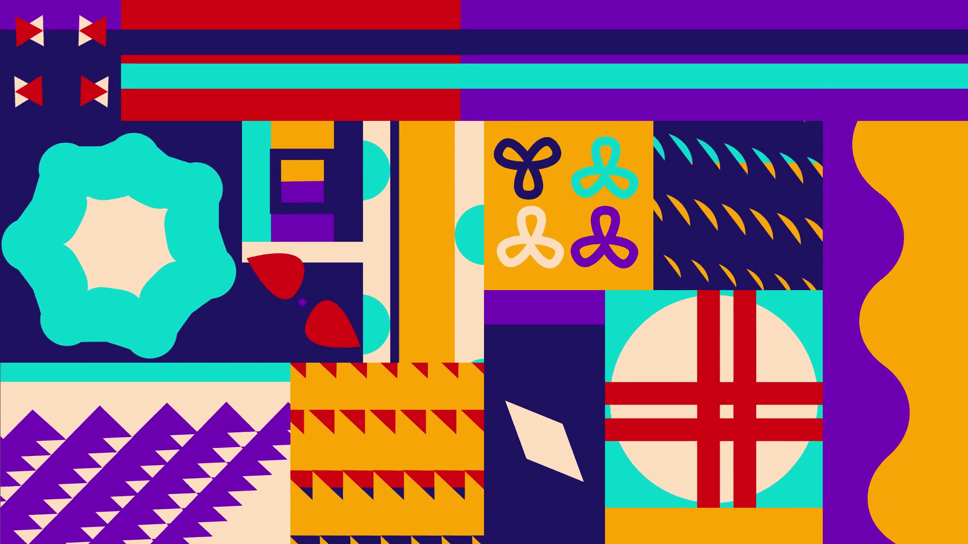 Modern Animated Background Geometric Design Stock Motion Graphics SBV ...