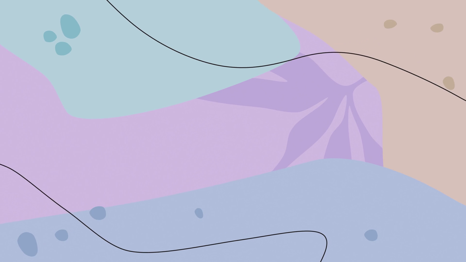 Minimalist Pastel Animated Background Floral Stock Motion Graphics SBV ...