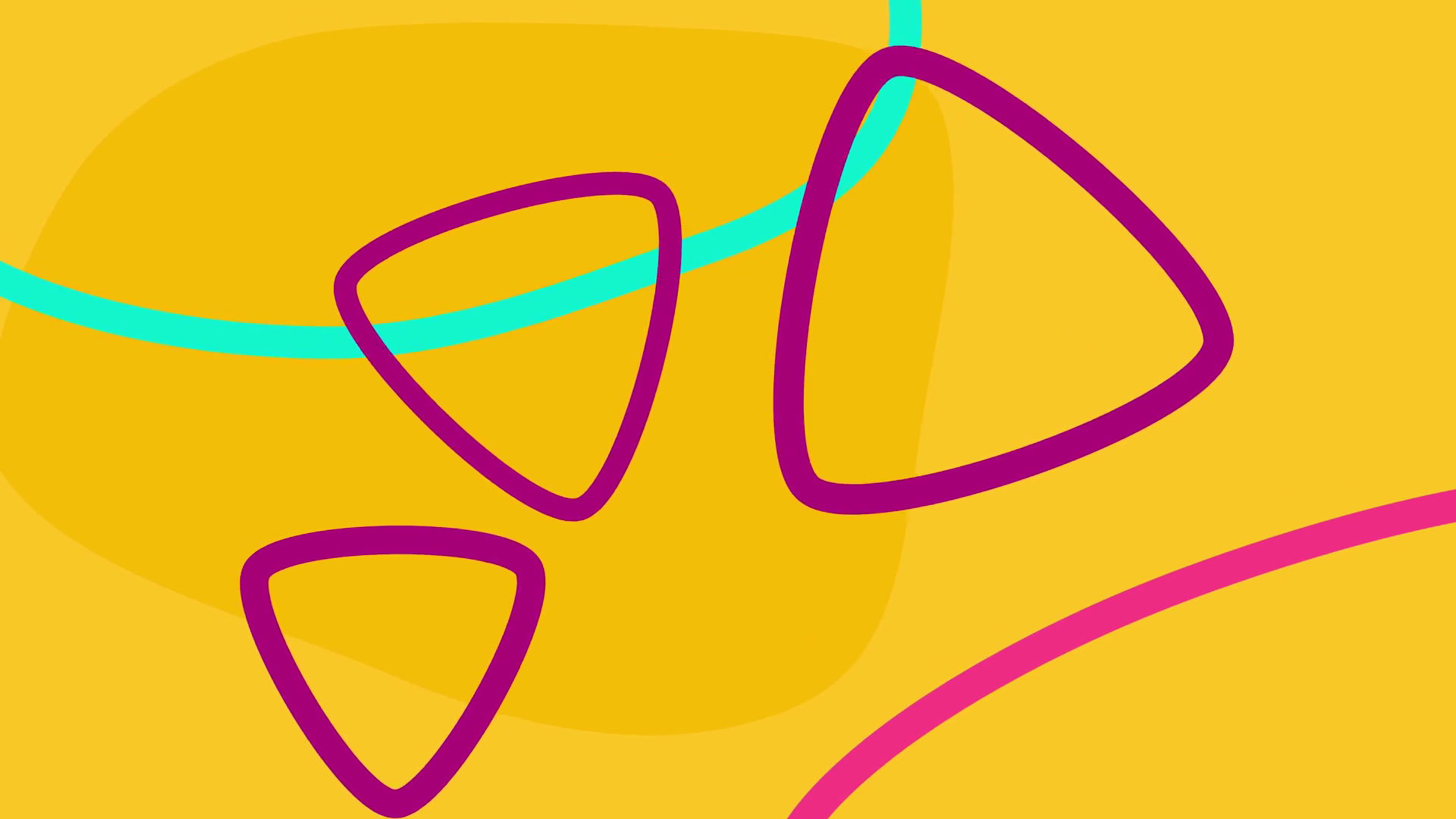 Geometric Animated Yellow Background With Stock Motion Graphics SBV ...