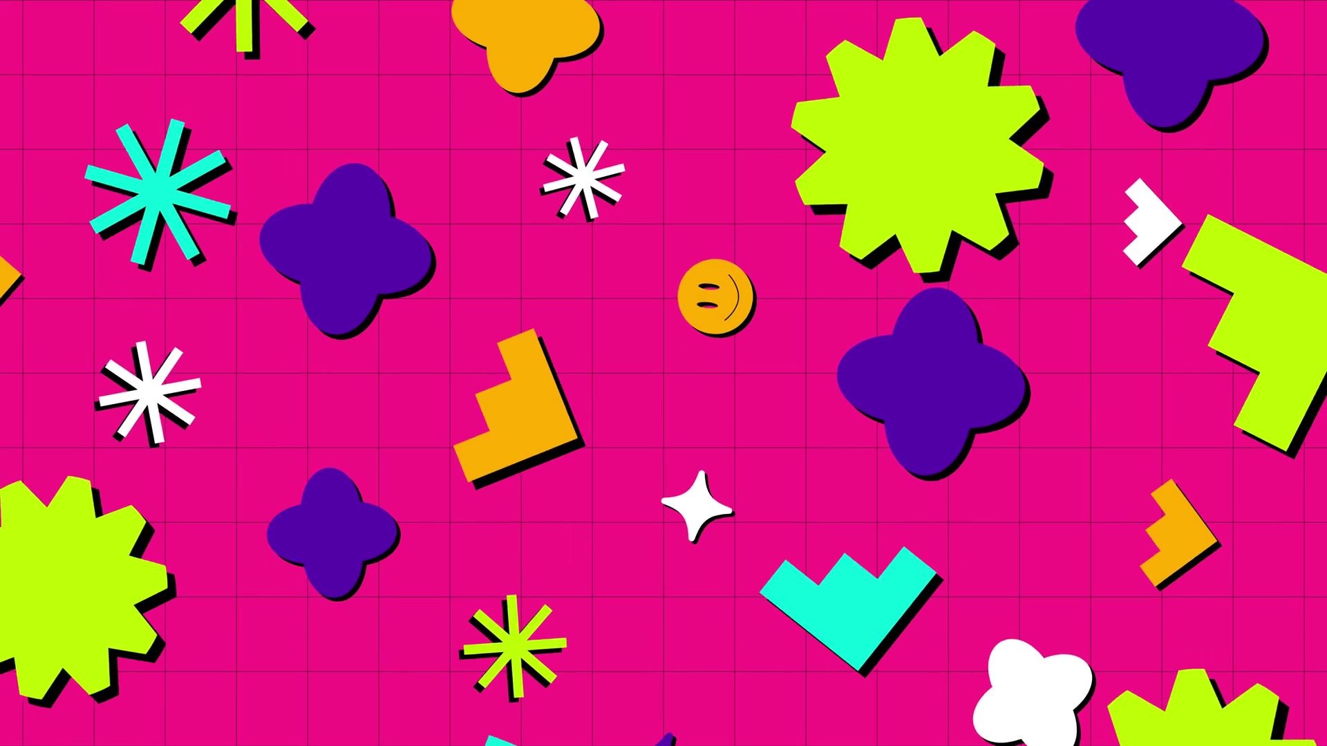 Seamless Background With Animated Colorful Stock Motion Graphics SBV ...