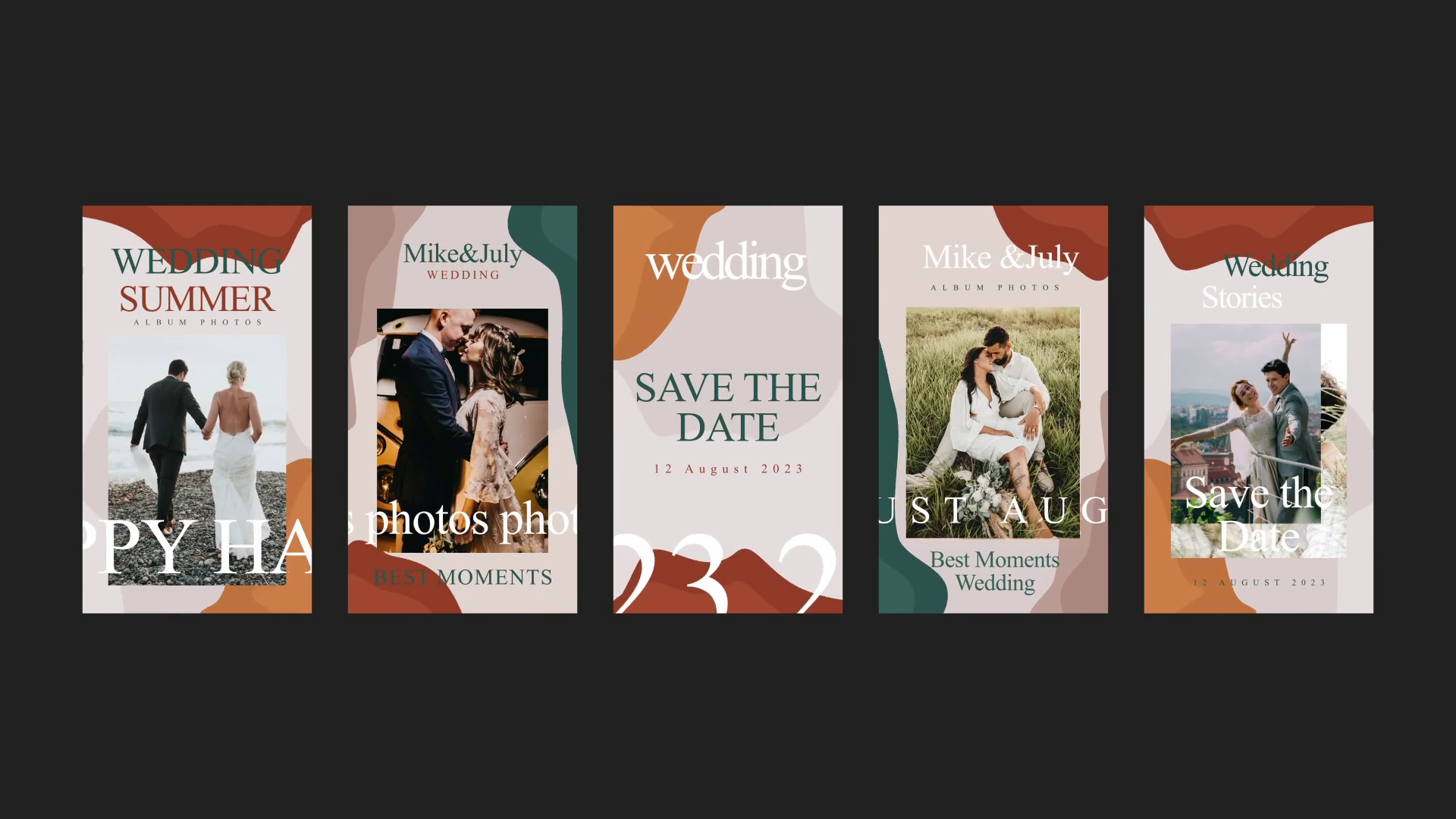 Bride Groom Instagram Reels Template SBV-348553976 - Storyblocks