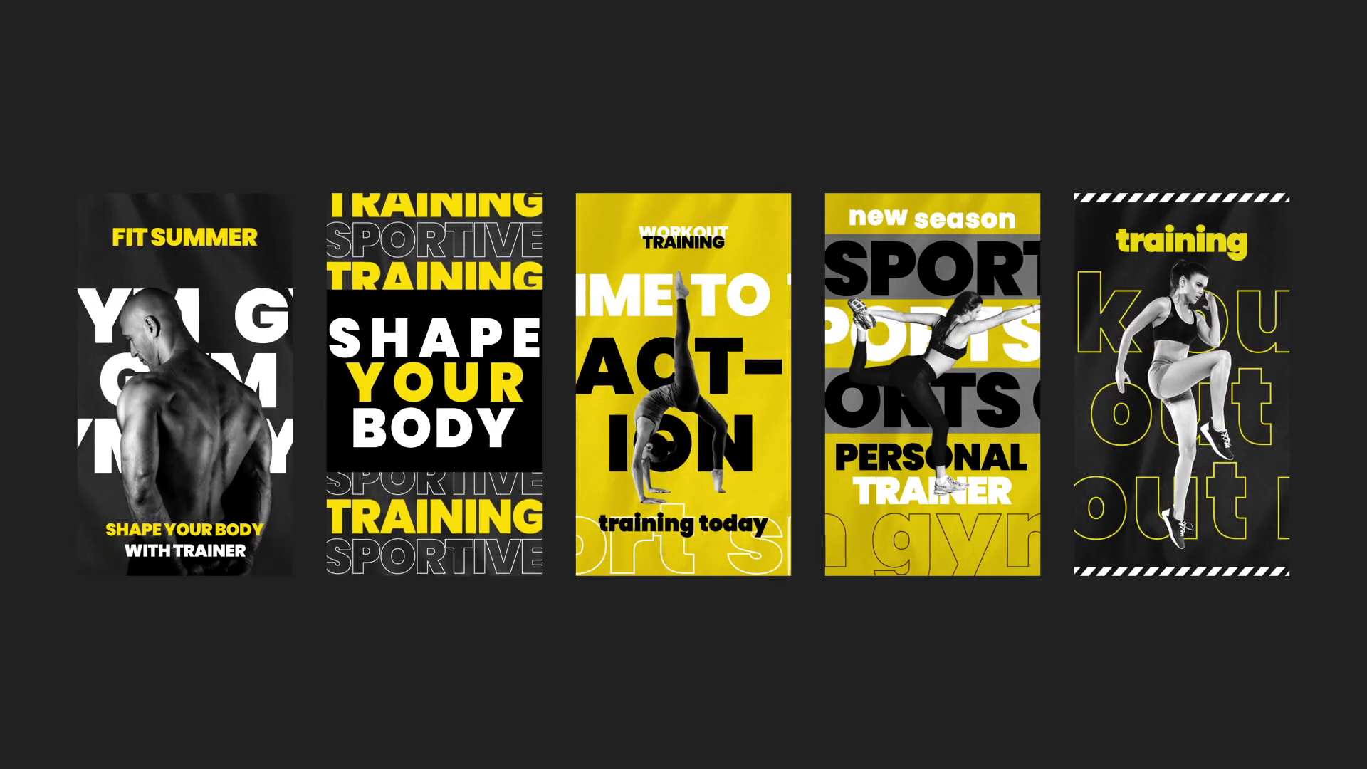 Sport Trainer Instagram Reels Template SBV-348403990 - Storyblocks