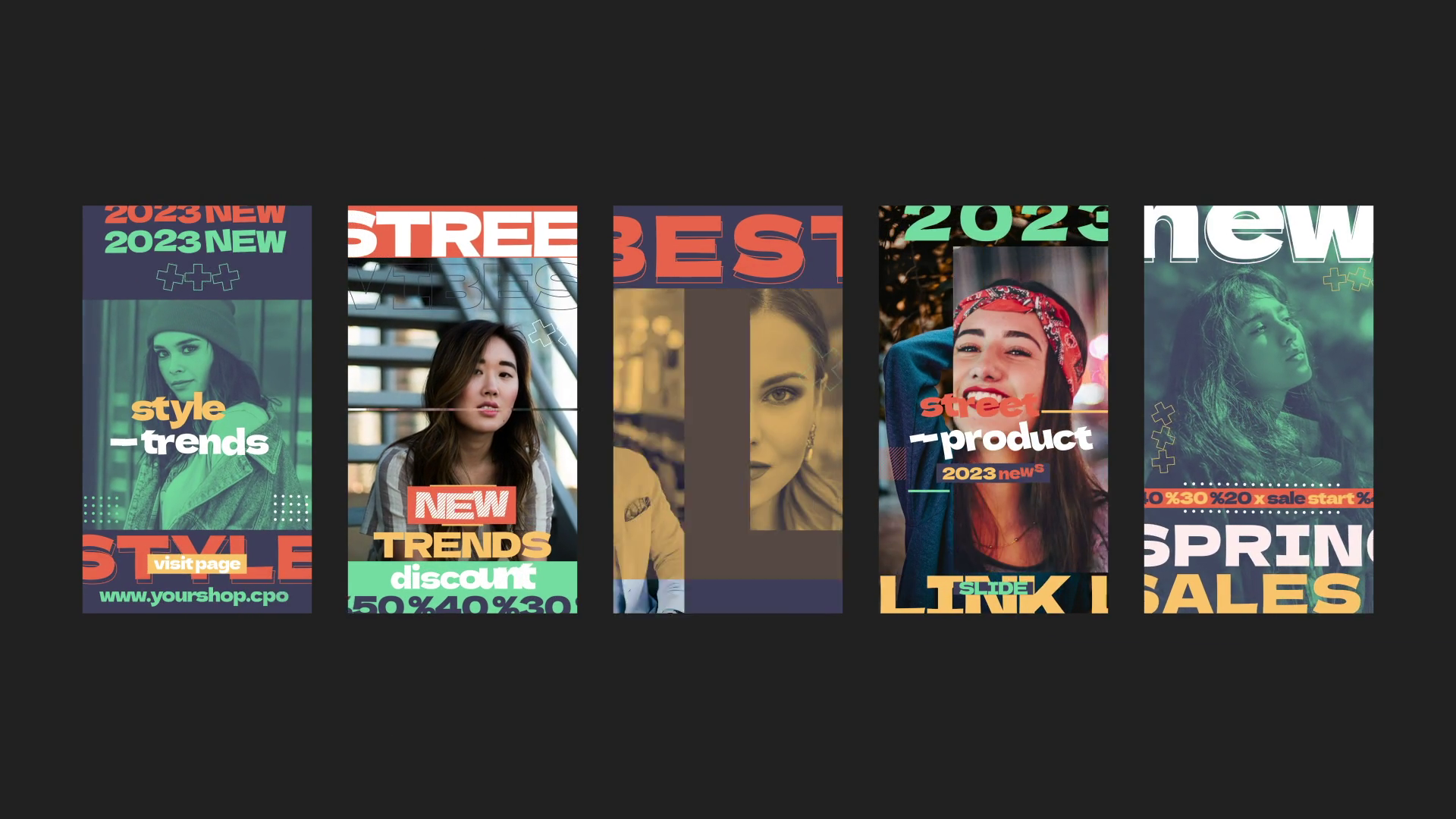 Urban Wear Instagram Reels Mogrt Template SBV-348396207 - Storyblocks