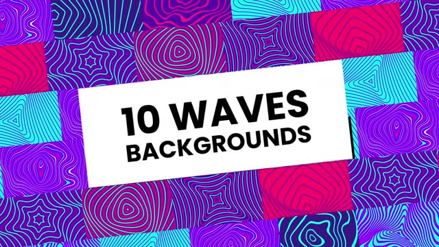 Royalty-Free Waves Loop Templates - Storyblocks
