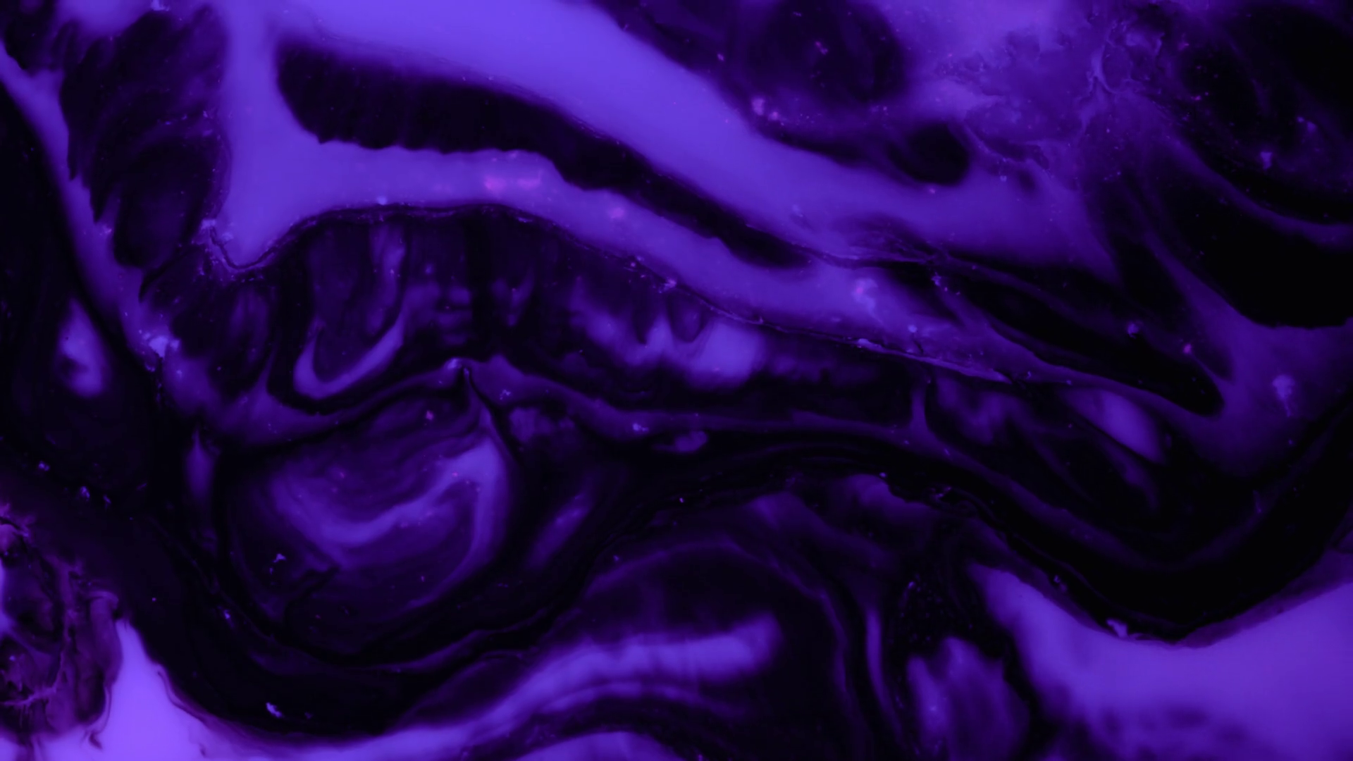 Deep Purple Matter Melting In Dark Space Stock Footage SBV-348837887 ...