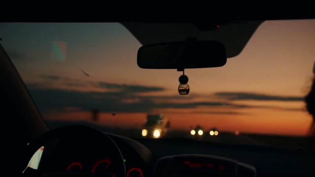 Car Sunset Stock Footage: Royalty-Free Video Clips - Storyblocks