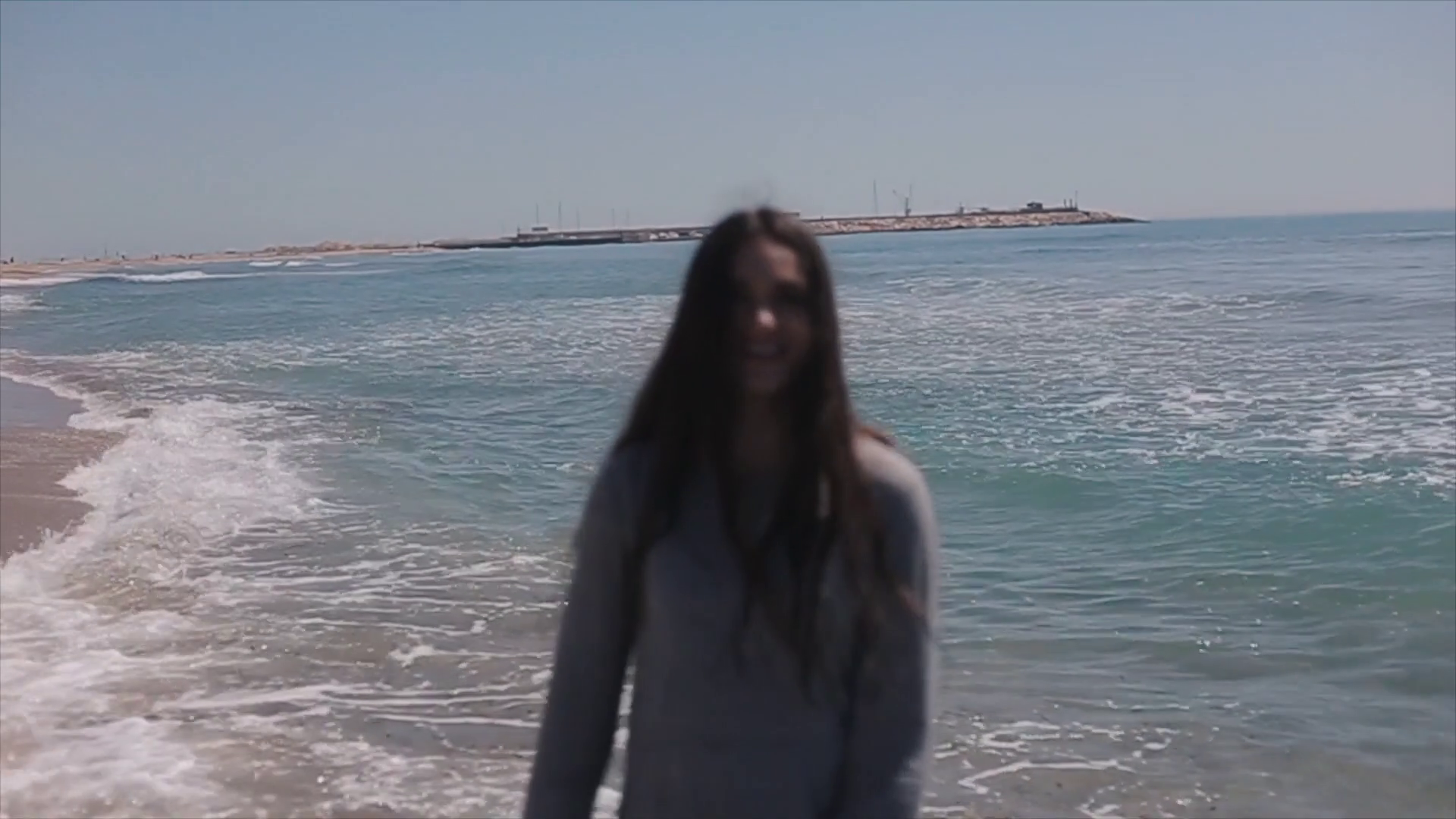 A Person In Dress Strolling Backwards On Stock Footage SBV-327660024 ...
