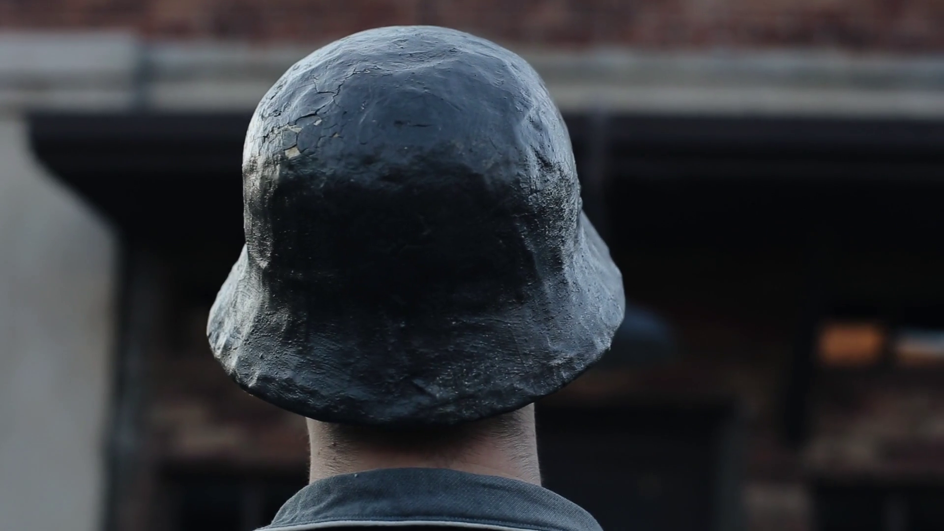 A Rear Close-up Of German Soldier Knocking Stock Footage SBV-337173507 ...