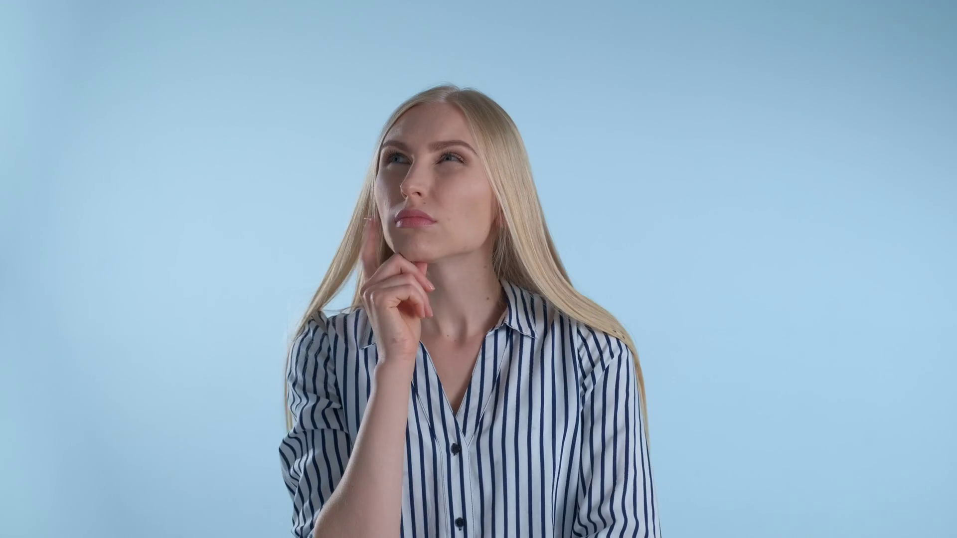 Woman Contemplates Deep In Thought Stock Footage SBV-338534029 ...