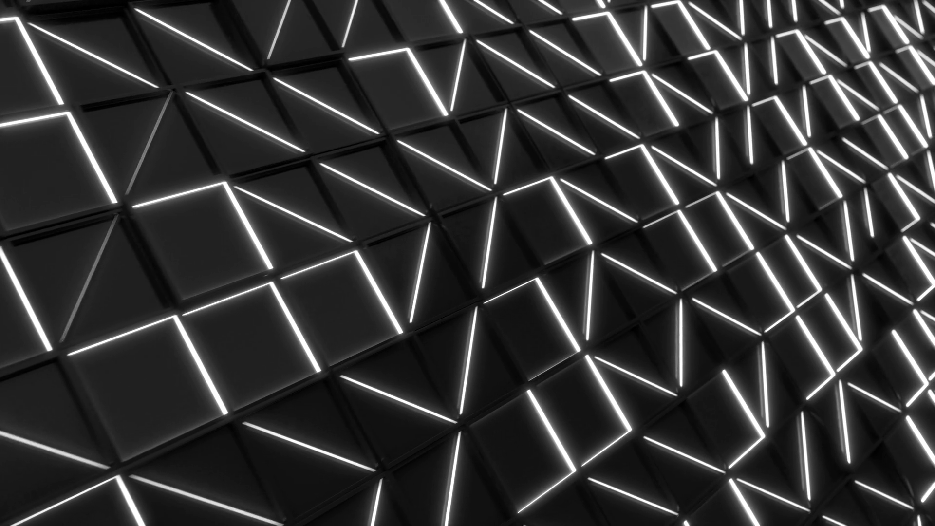0322 Wall Of Black Rectangle Tiles With Stock Motion Graphics SBV ...