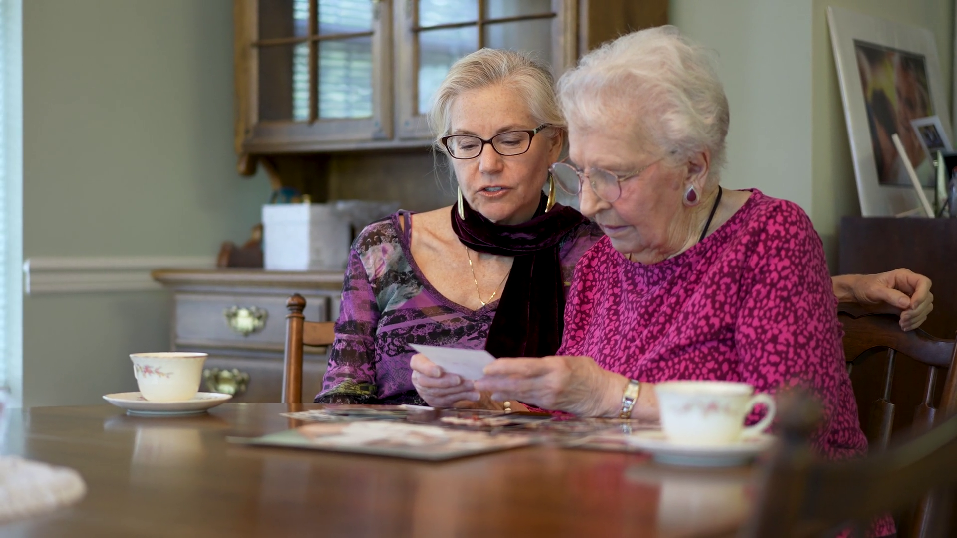 Camera Pulls Back From Senior Elderly Stock Footage SBV-352714323 ...