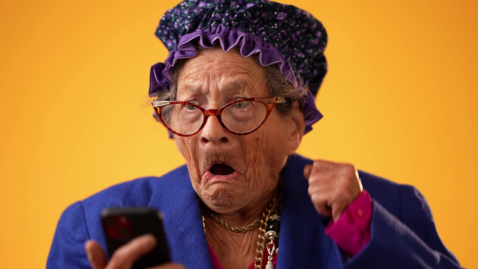 Closeup Of Toothless Elderly Senior Old Stock Footage SBV-352126449 ...