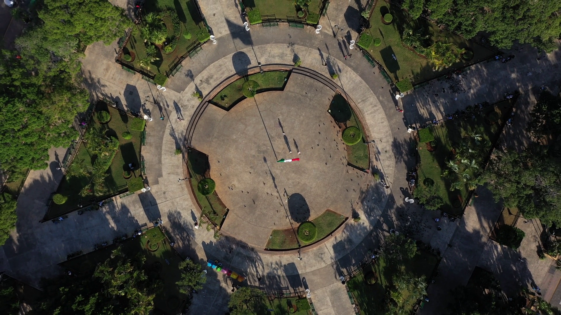 Aerial View Straight Down Ascending Over Stock Footage SBV-352190314 ...