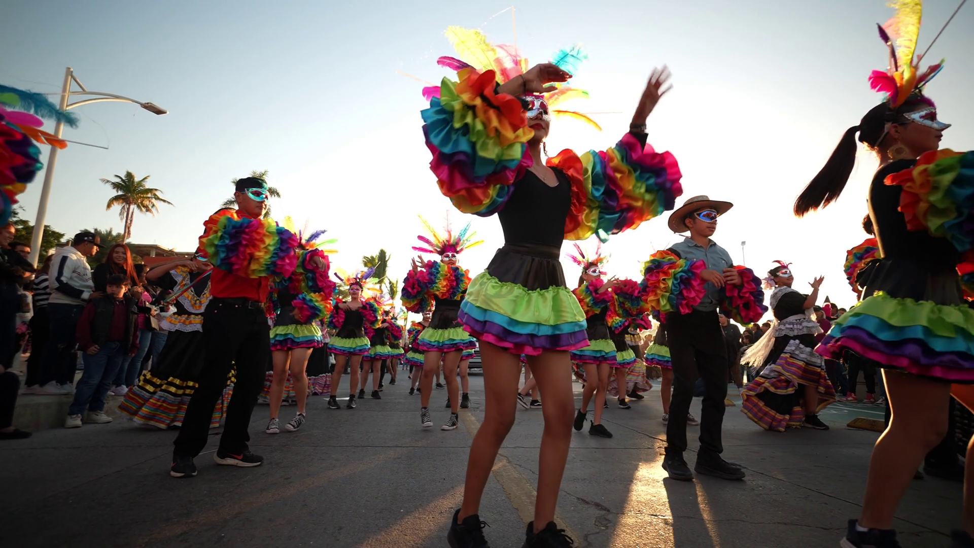 Traditional Baja California Sur Carnival Stock Footage SBV-352753759 ...