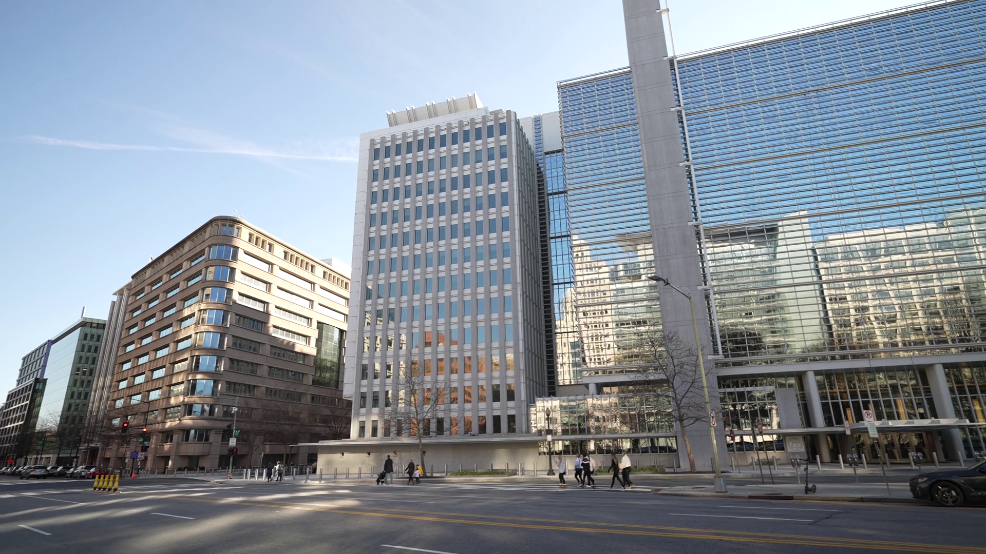 World Bank Group Building Exterior In Stock Footage SBV-352116602 ...