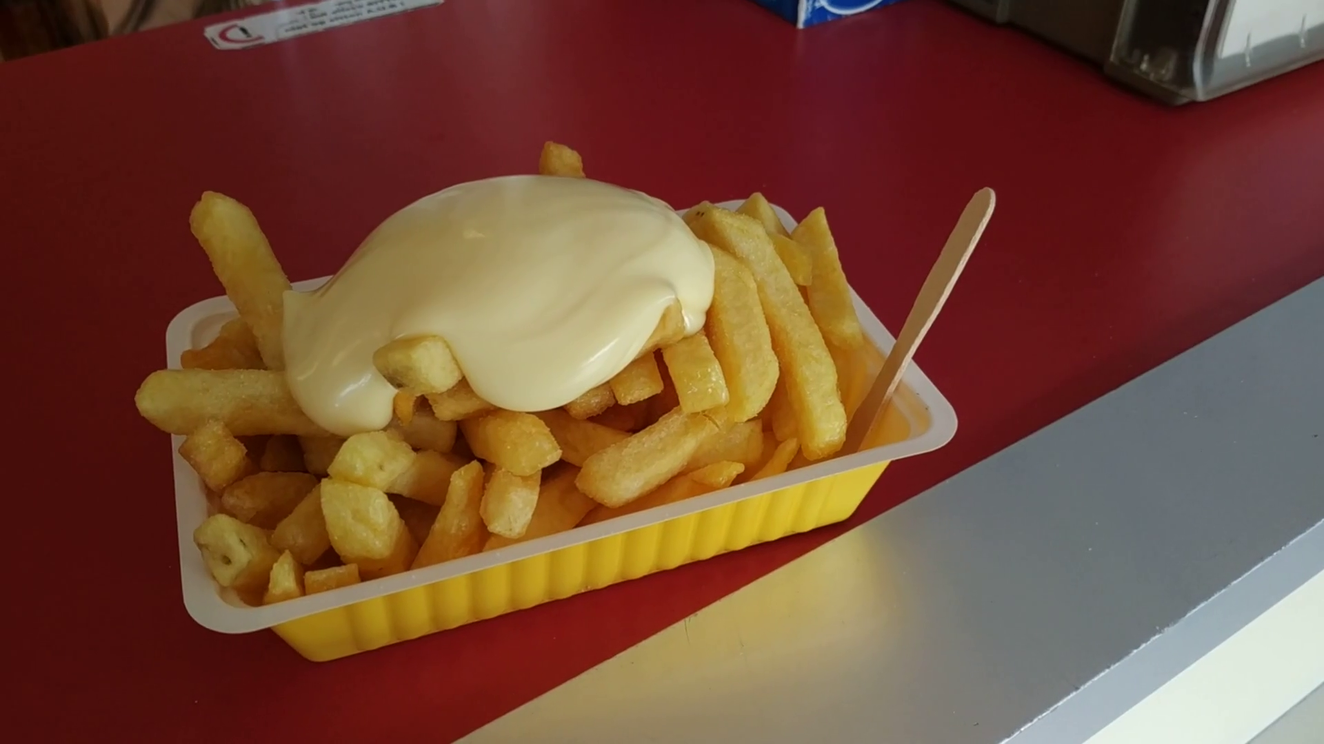 A Tasty Portion Of Dutch Fries: Thick Layer Stock Footage SBV-337866748 ...