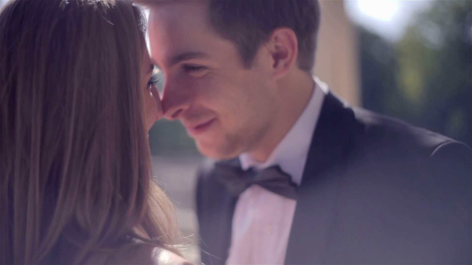 Two Happy Young People Kissing Stock Footage SBV-347614967 - Storyblocks