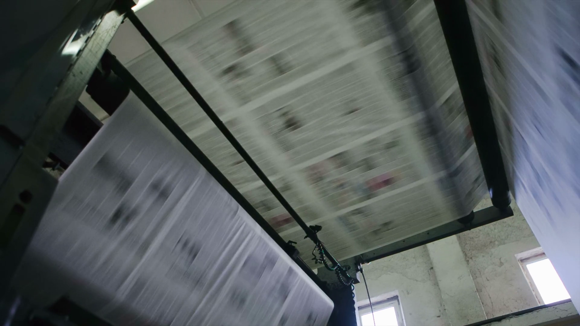 Printing Machine Hit Set Speed Roto Offset Stock Footage SBV-347615225 ...