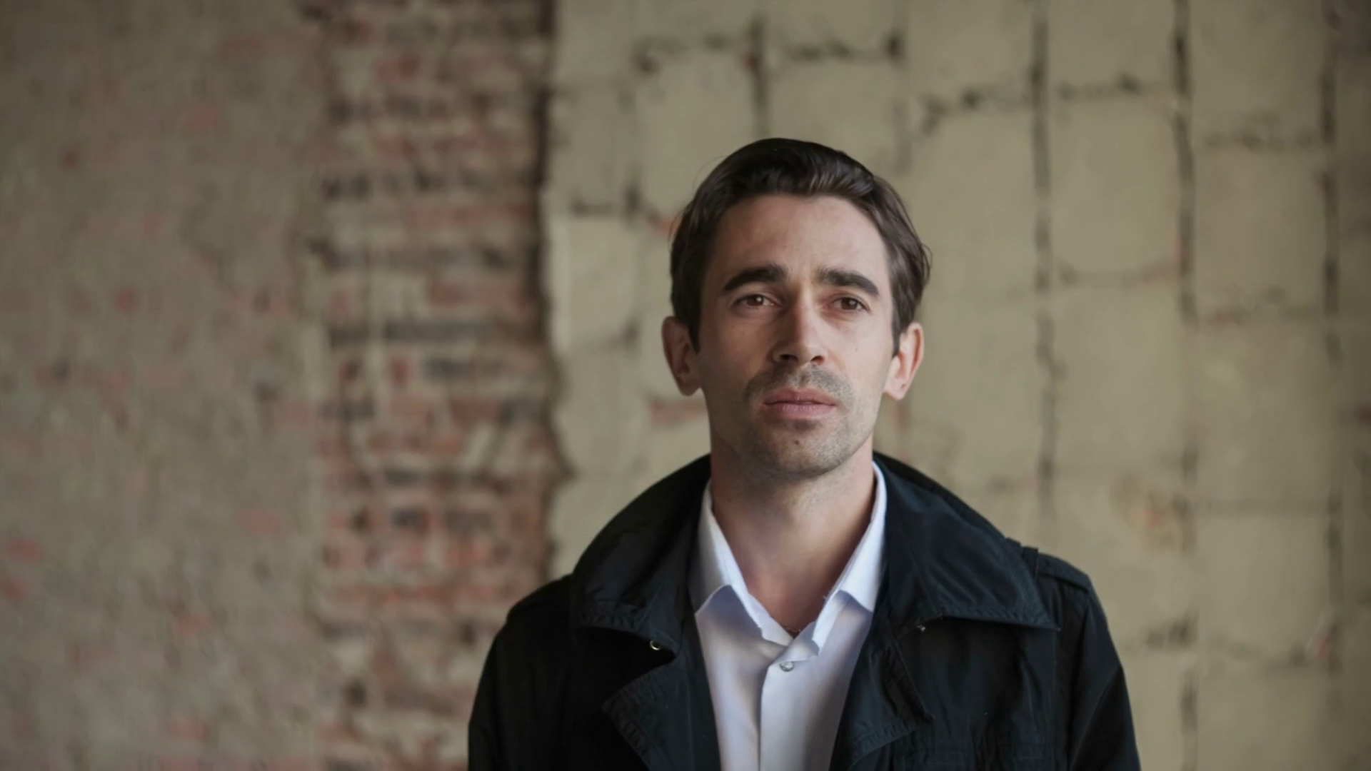 Man With Blank Expression On Face Neutral On Stock Footage SBV ...