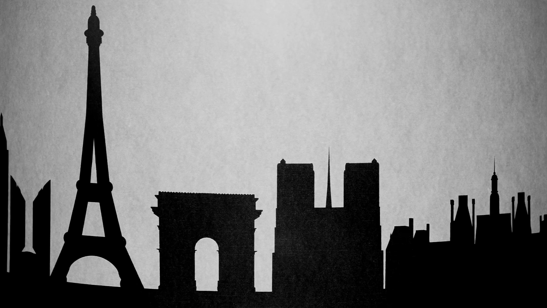 Skyline Of Paris Animate Stock Footage SBV-347618453 - Storyblocks