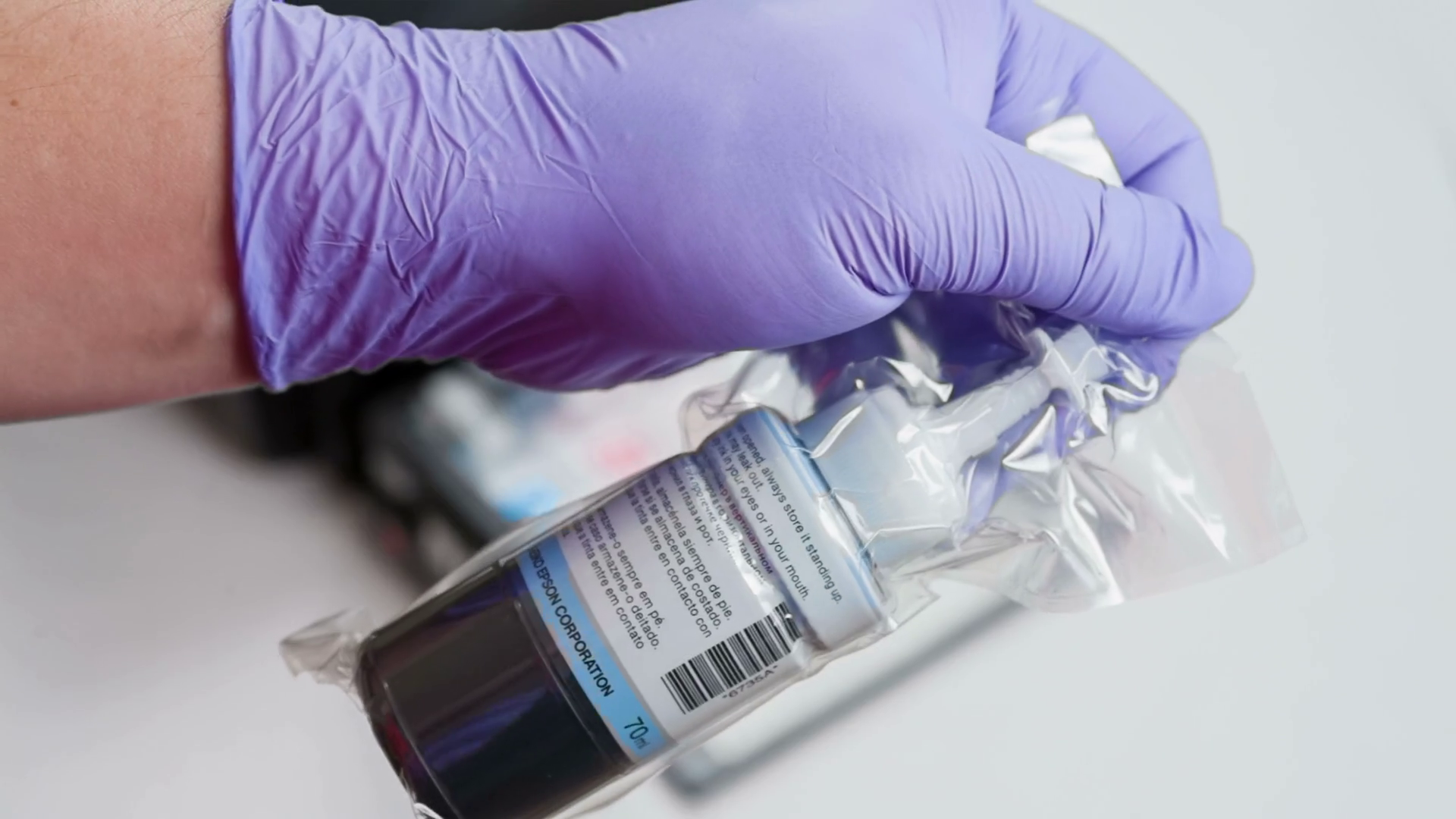 Unpacking Jars Of Paint Refilling Color Stock Footage SBV-347616897 ...