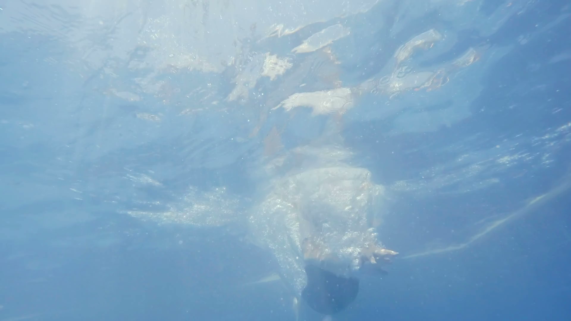 Happy Smiling Underwater Child In Swimming Stock Footage SBV-347622737 ...