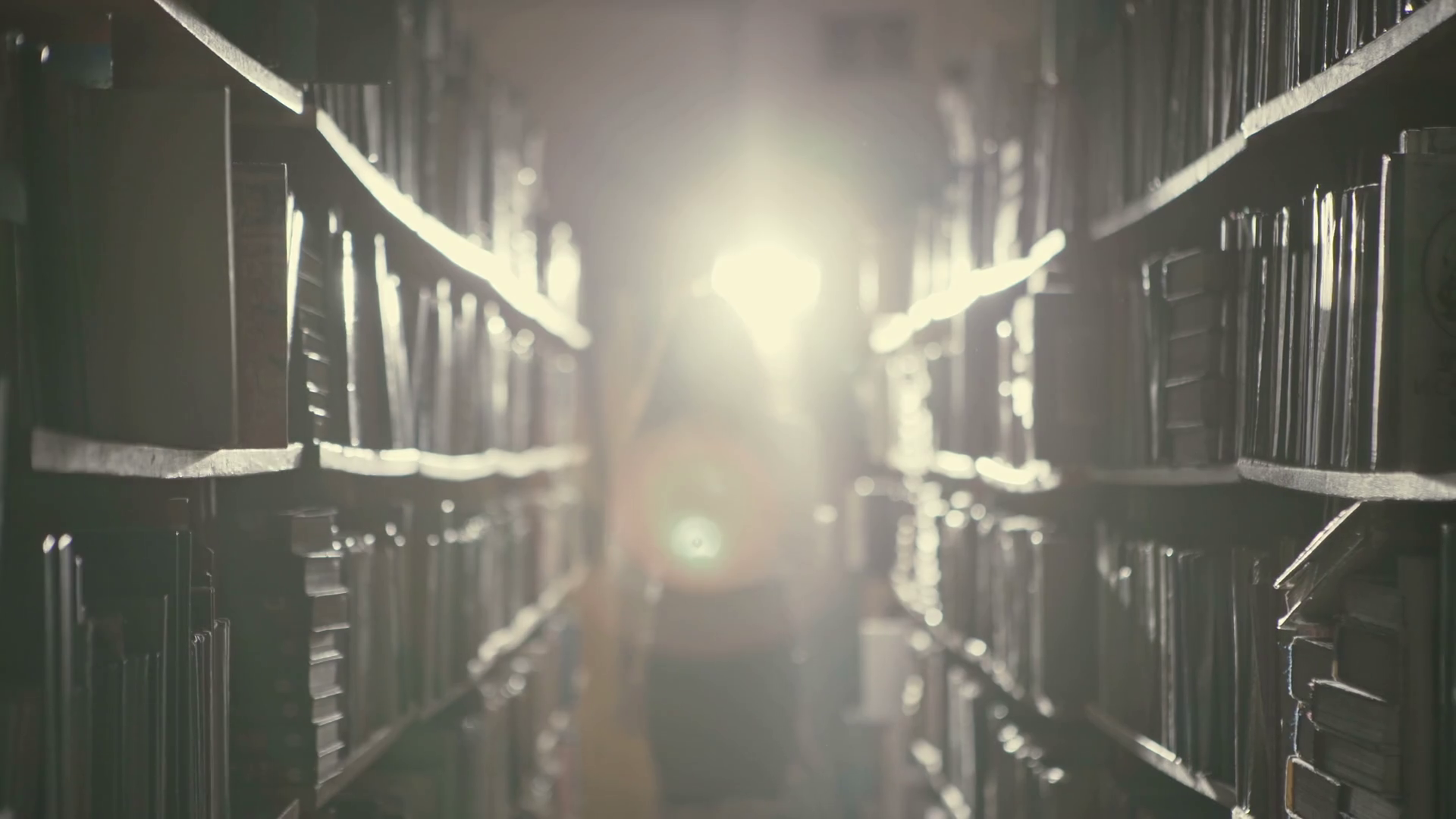 Woman Retrieving Book From Library Shelf Stock Footage SBV-347623017 ...