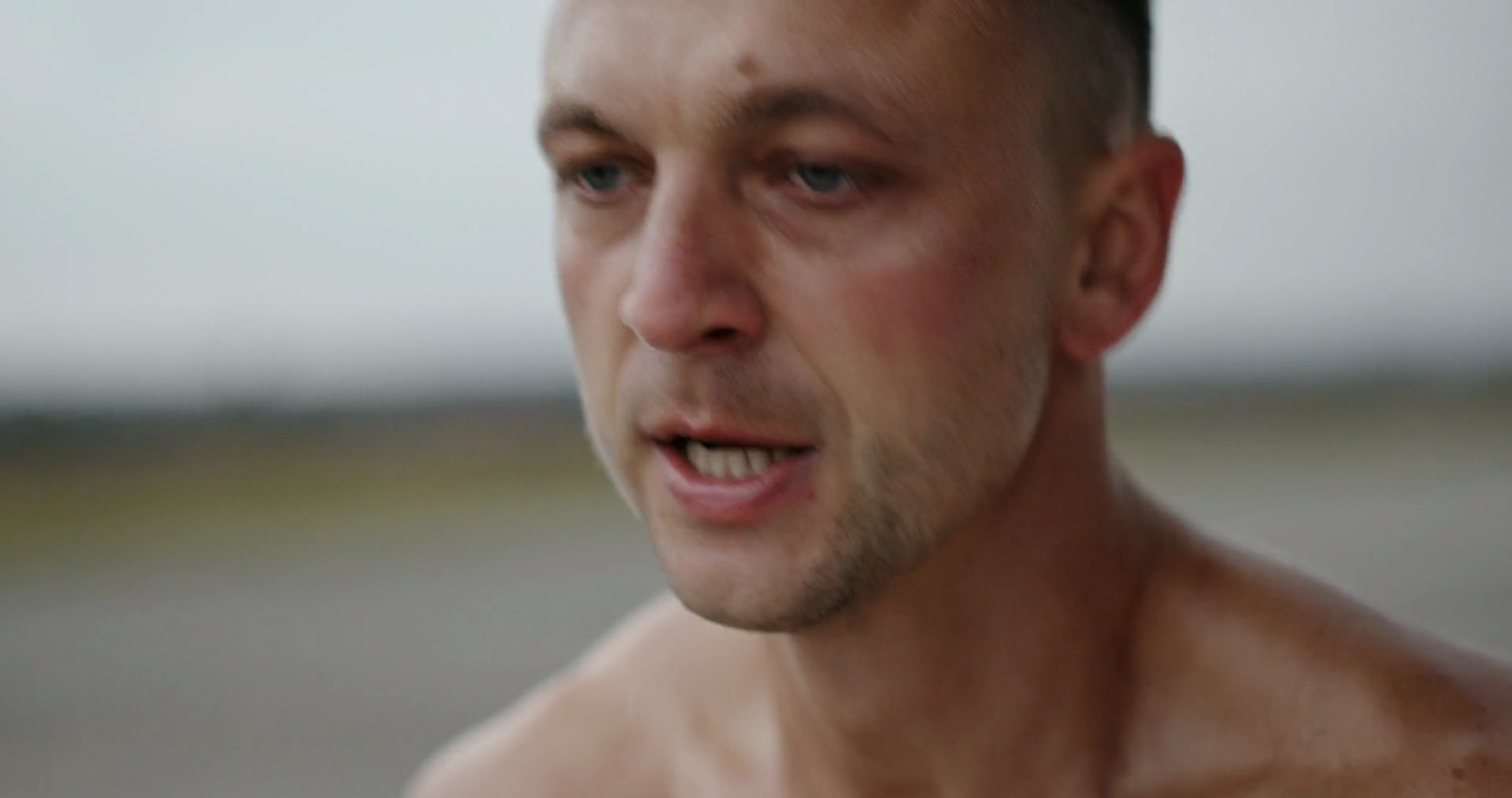 Sprinter Is Actively Preparing To Run Fast Stock Footage SBV-347633892 ...