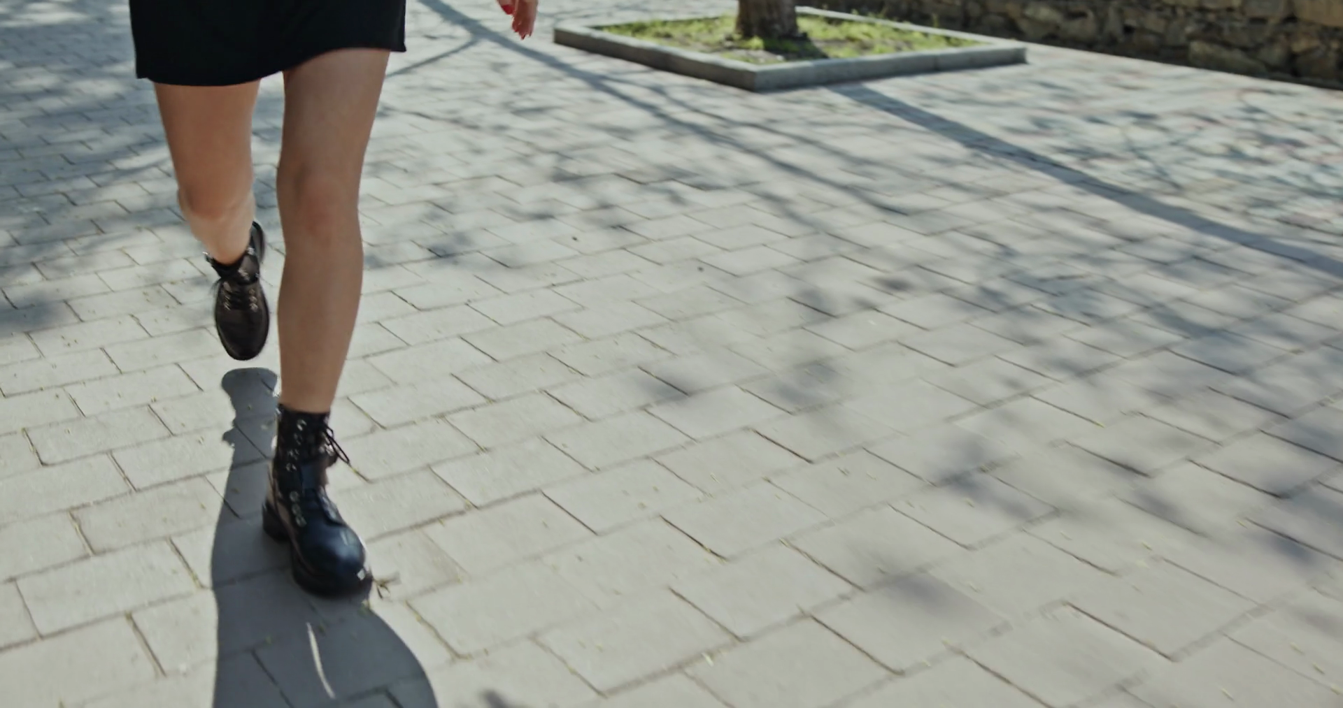 Stylish Woman Strolling On Sidewalk - Slow Stock Footage SBV-347634943 ...