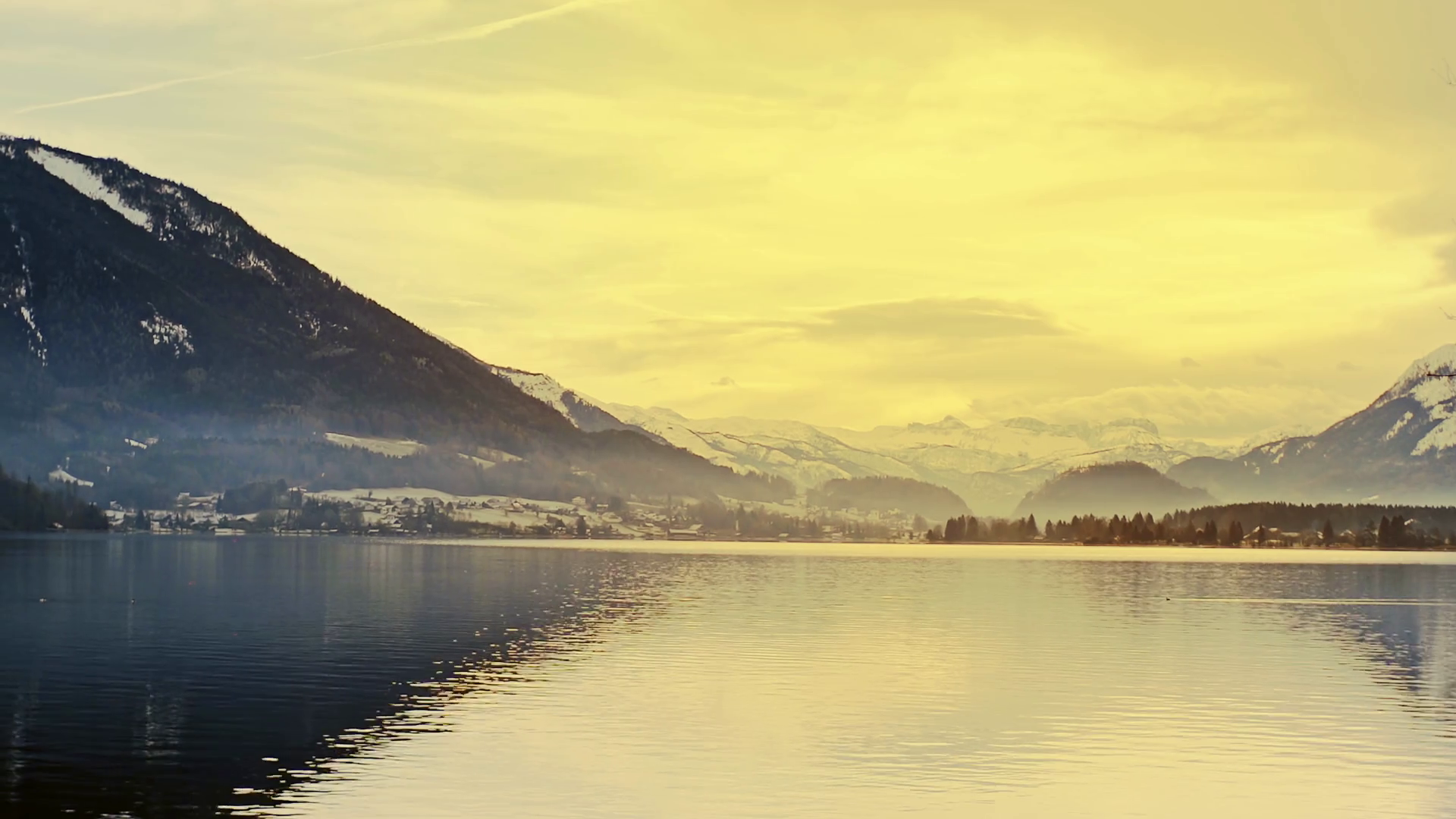 Austrian Alps: Sunrise Over Serene Mountain Stock Footage SBV-347668197 ...