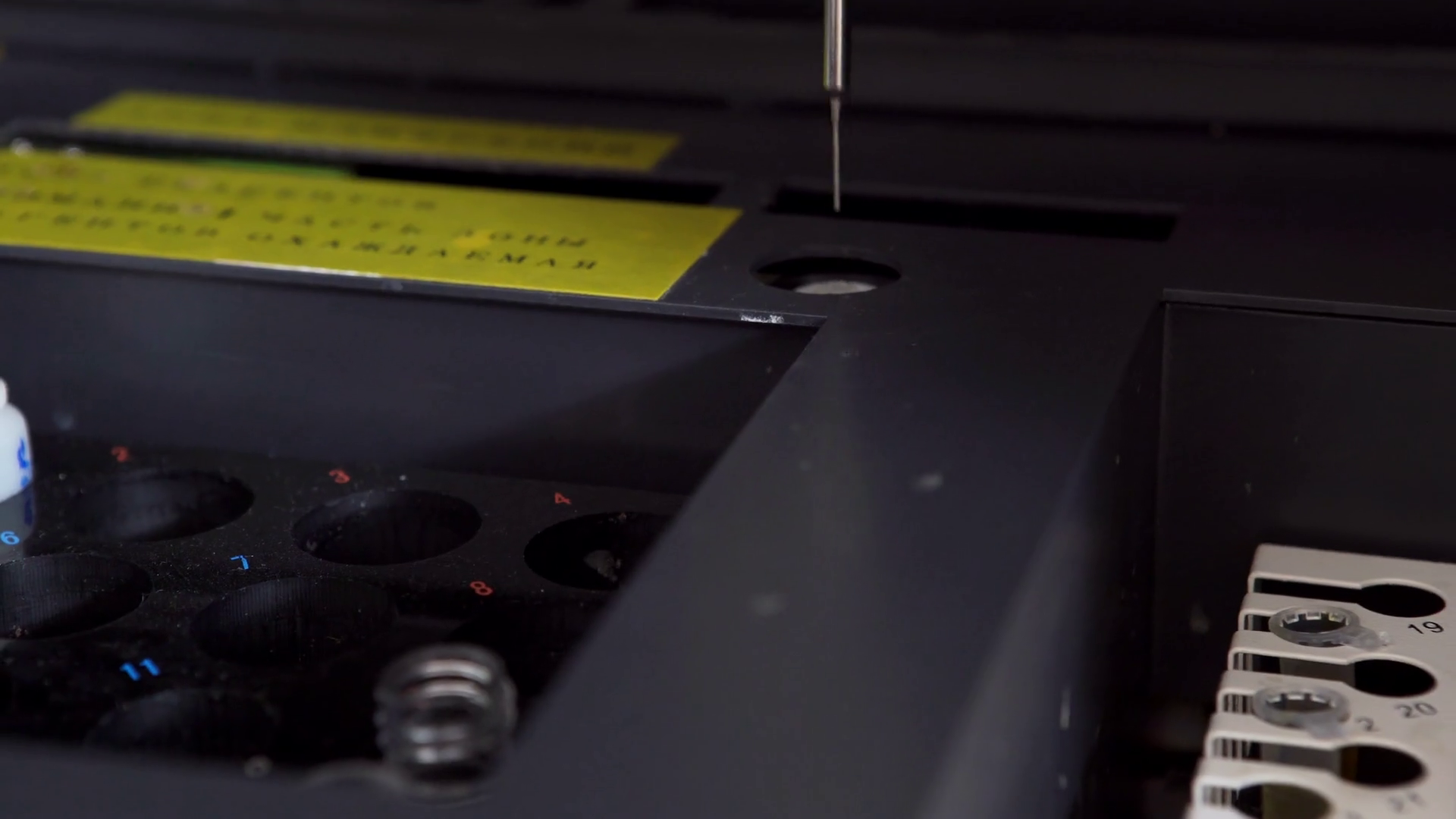 Robotic Arm In Medical Laboratory Performs Stock Footage SBV-347694469 ...