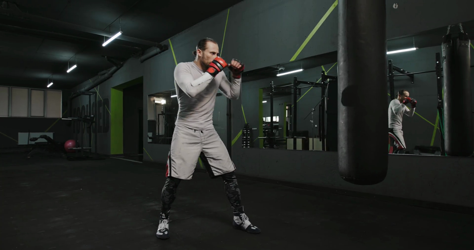 Boxer Hits Punching Bag Stock Footage SBV-347672230 - Storyblocks