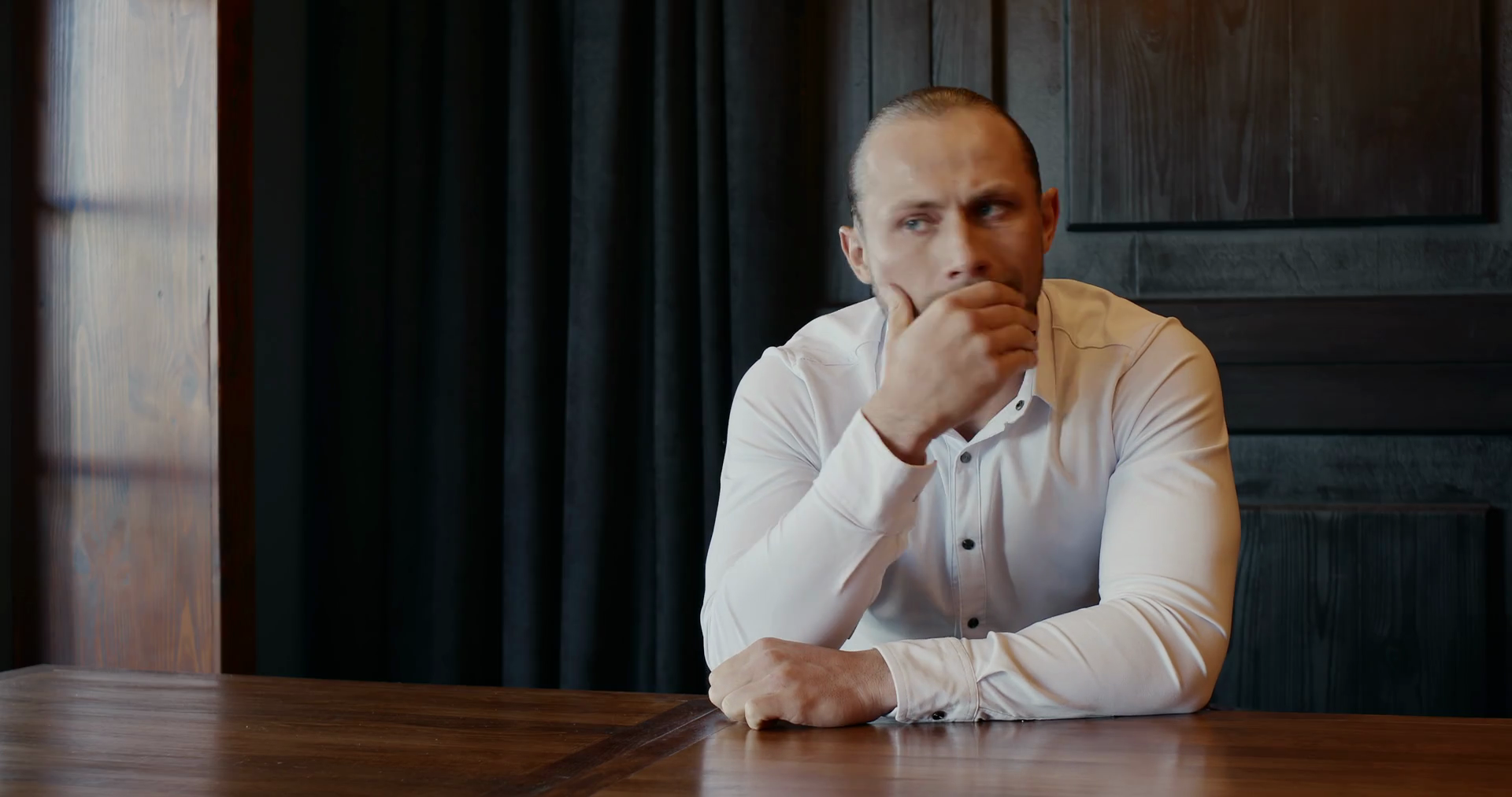 Nervous Man Interview In Office Stock Footage SBV-347666636 - Storyblocks
