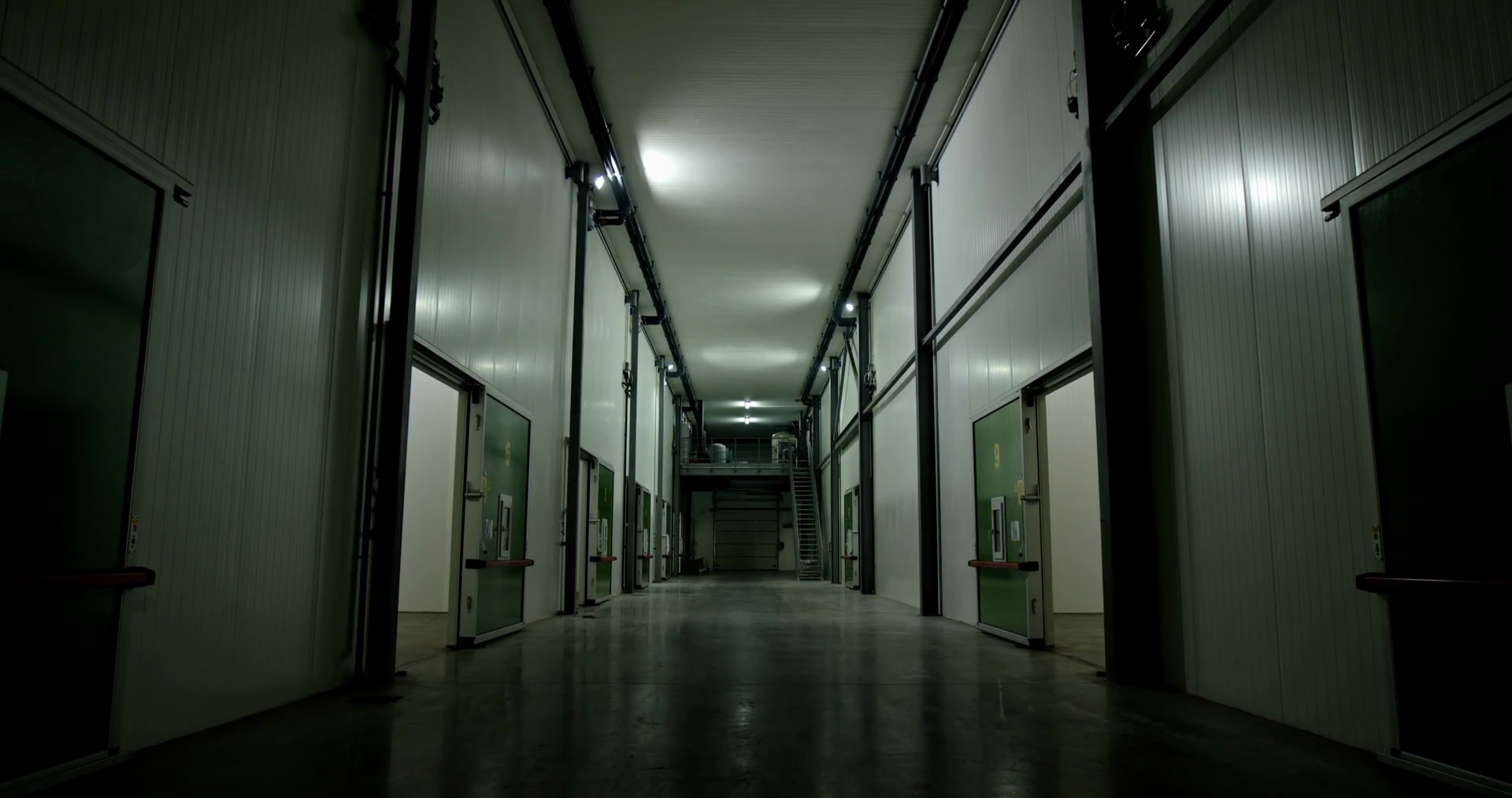 Big Freezer Warehouse At Plant Facade With Stock Footage SBV-347664068 ...