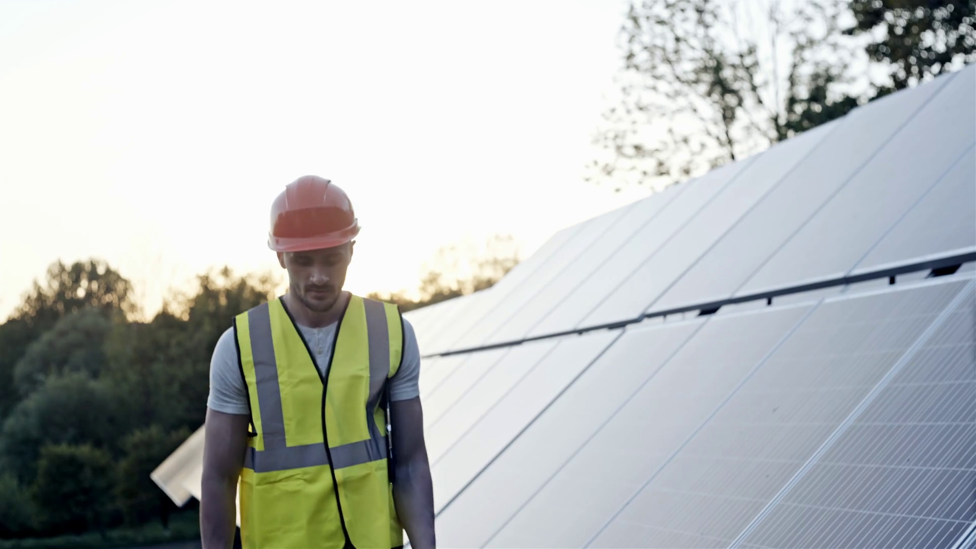 The Portrait Of Proud Young Engineer Smiles Stock Footage SBV-347665149 ...