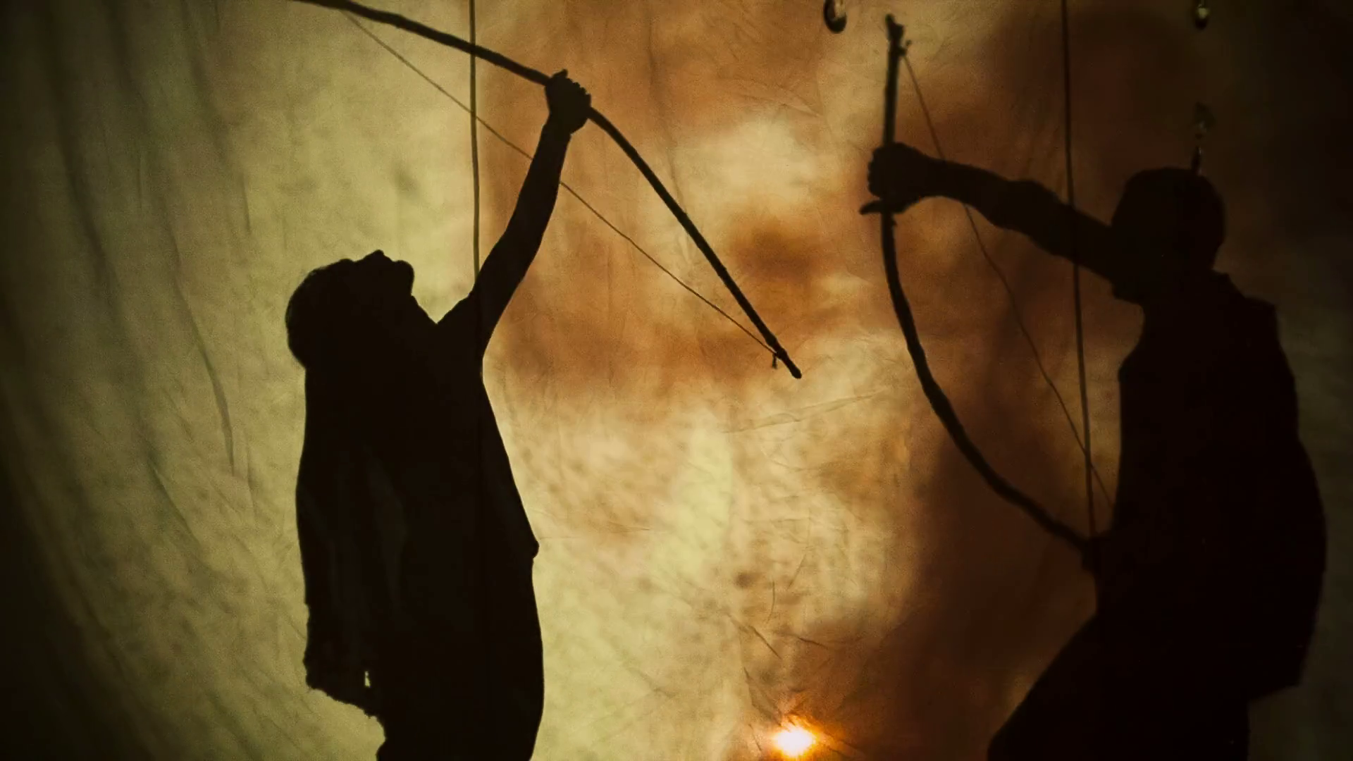 Ritual Of Two Hunters Stock Footage SBV-347654262 - Storyblocks