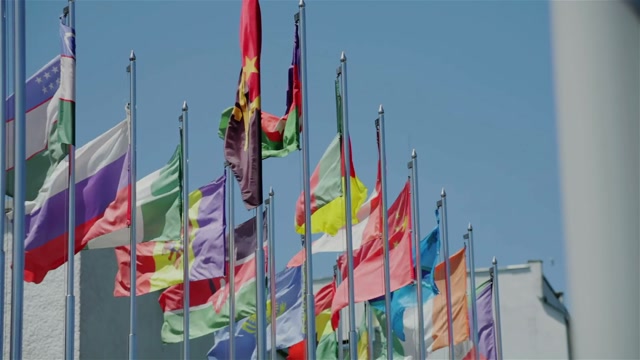Looping Flags Stock Footage: Royalty-Free Video Clips - Storyblocks